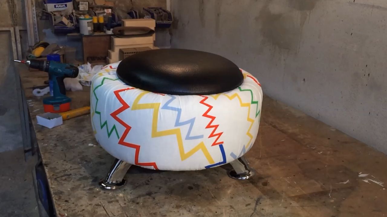 Old Car Tyre Stool : 13 Steps (with Pictures) - Instructables