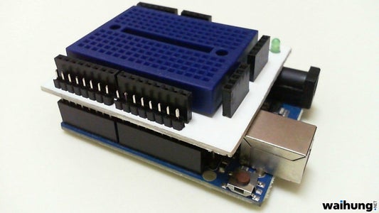 Home Made Arduino Prototype Shield 4 Steps With Pictures Instructables