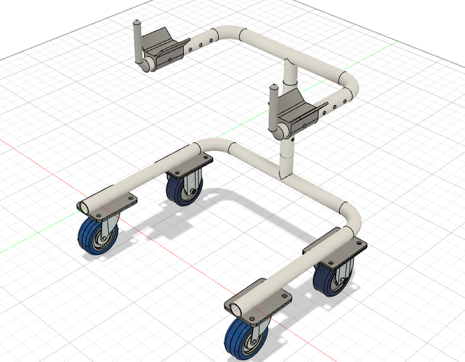 Miniature Pediatric Posterior Walker - Horizontal Style : 8 Steps (with ...