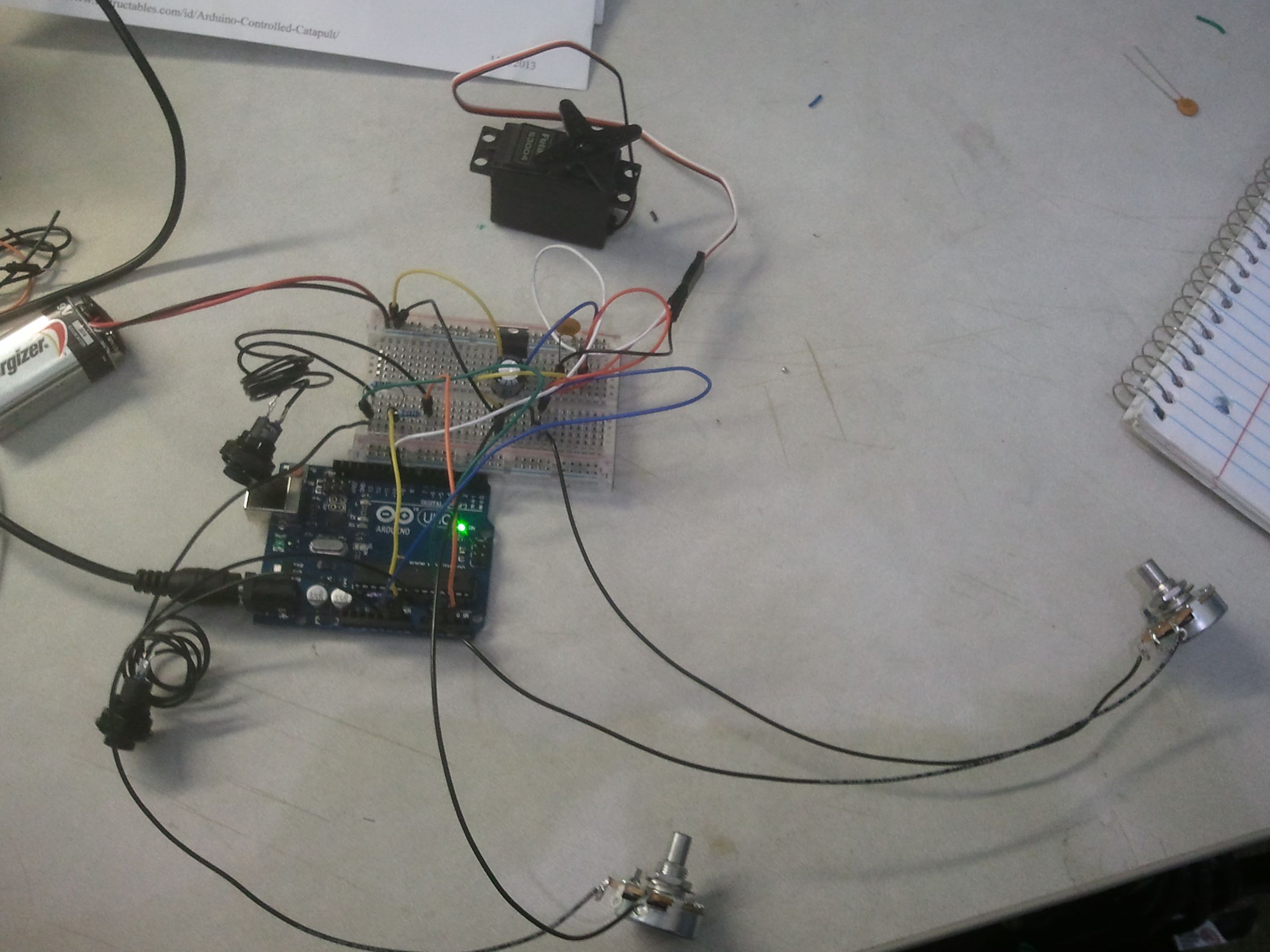 Arduino Catapult : 5 Steps - Instructables