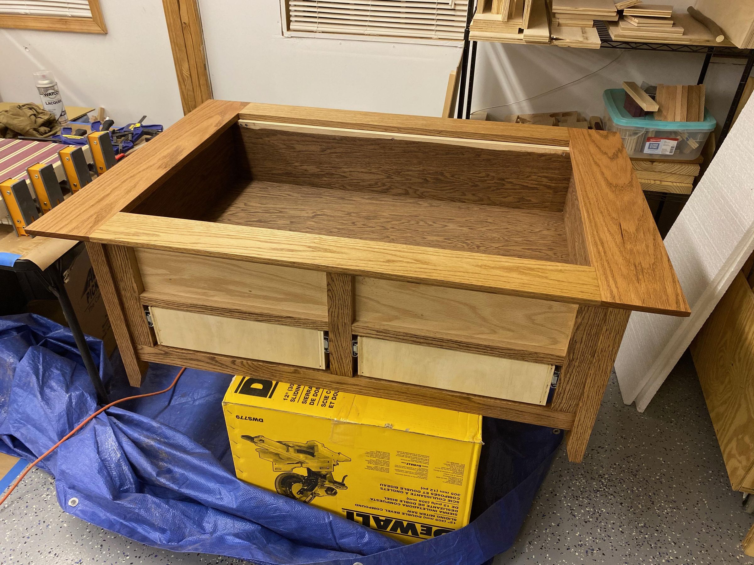 Gaming Coffee Table With Hidden Gaming Area : 4 Steps (with Pictures ...