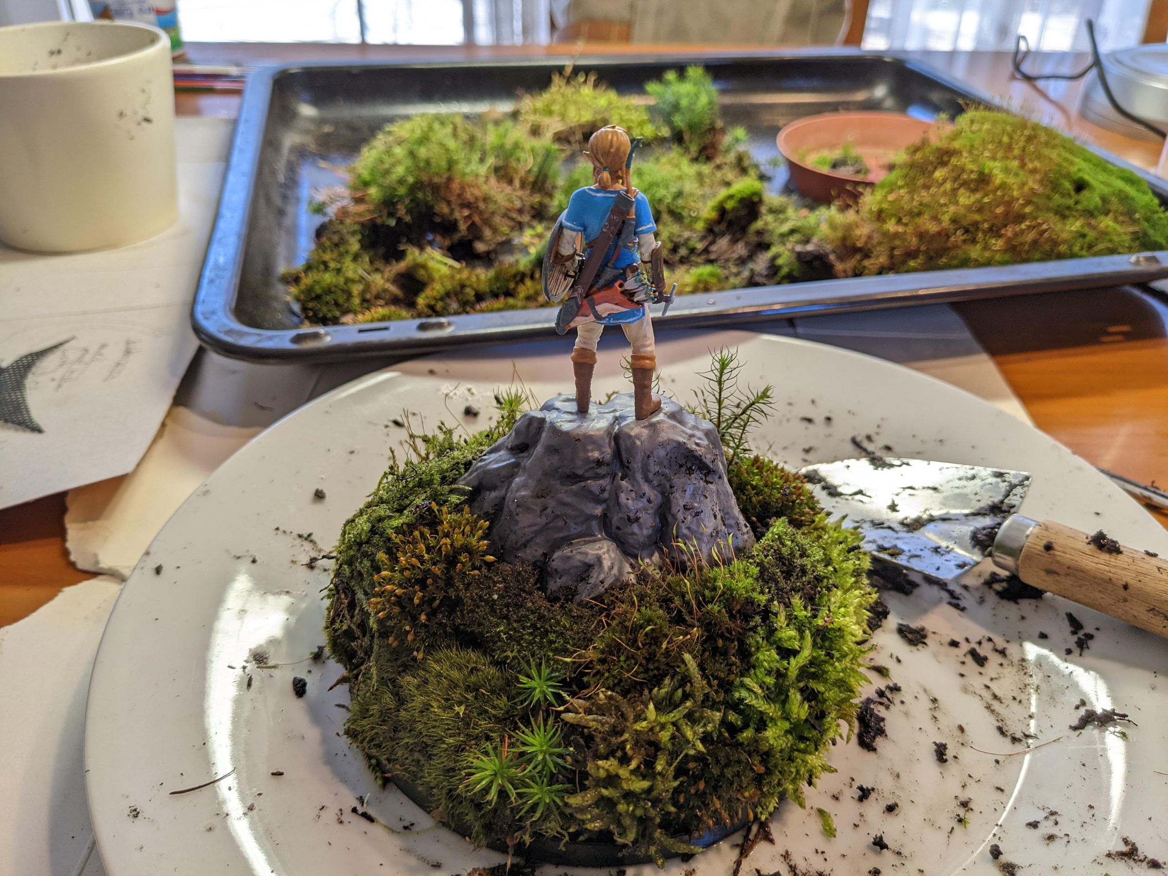 The Legend of Zelda - Moss Terrarium Using IKEA Glass Dome : 16 Steps ...