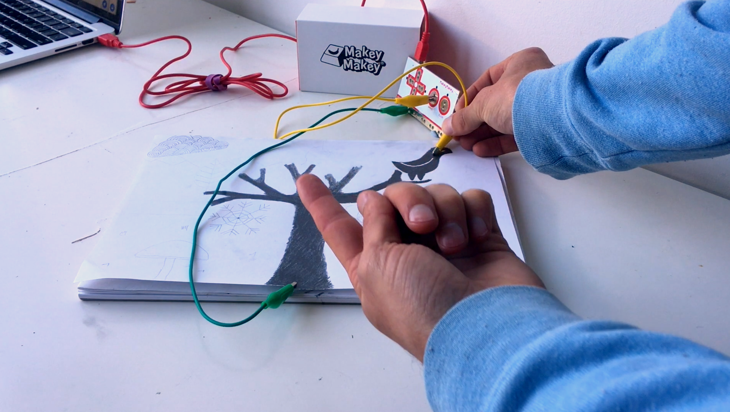 Makey Makey Graphite Drawing Instructions : 8 Steps (with Pictures ...