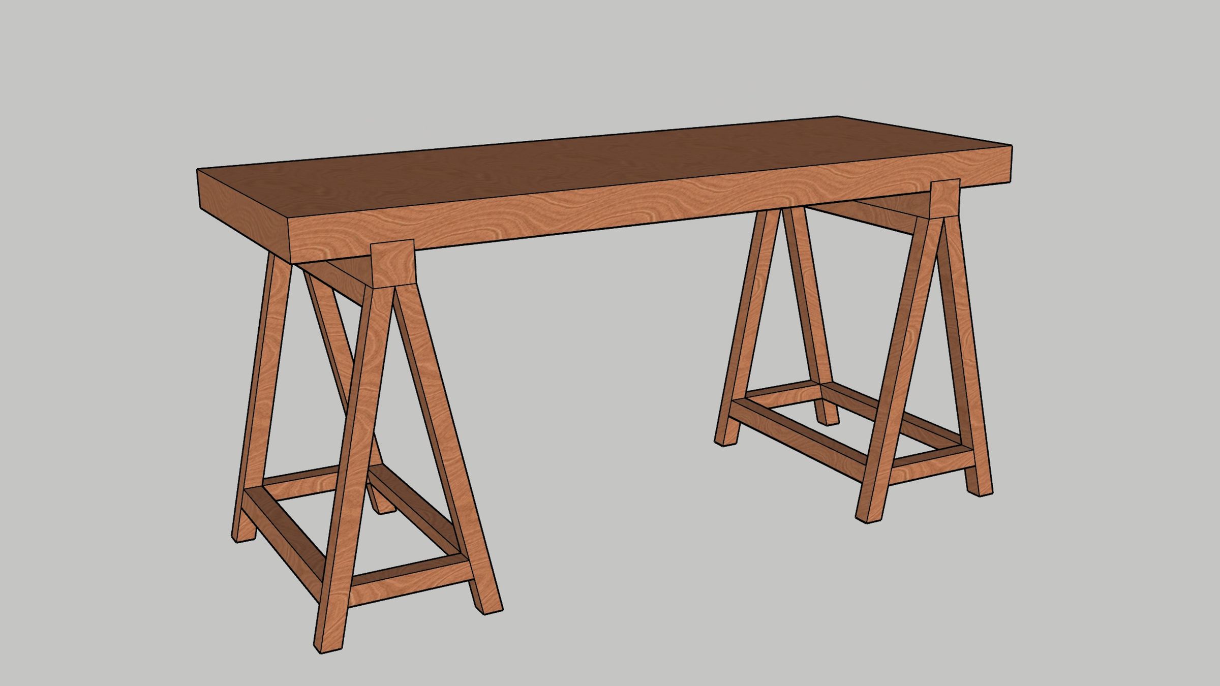 DIY Modern Plywood Desk : 16 Steps (with Pictures) - Instructables