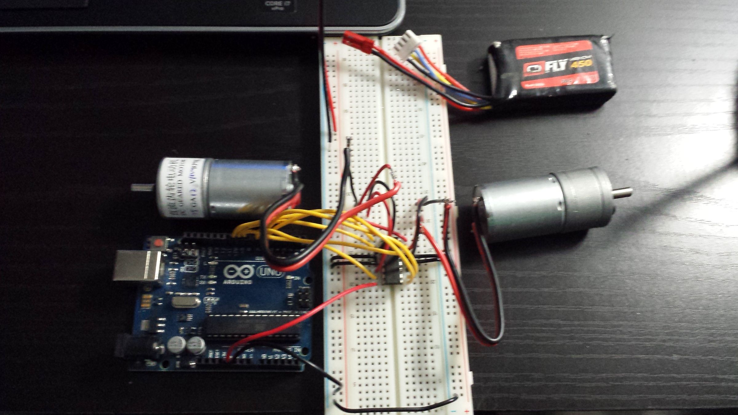 Arduino Line Follower Robot With Pololu QTR-8RC and L293D Motor Driver ...