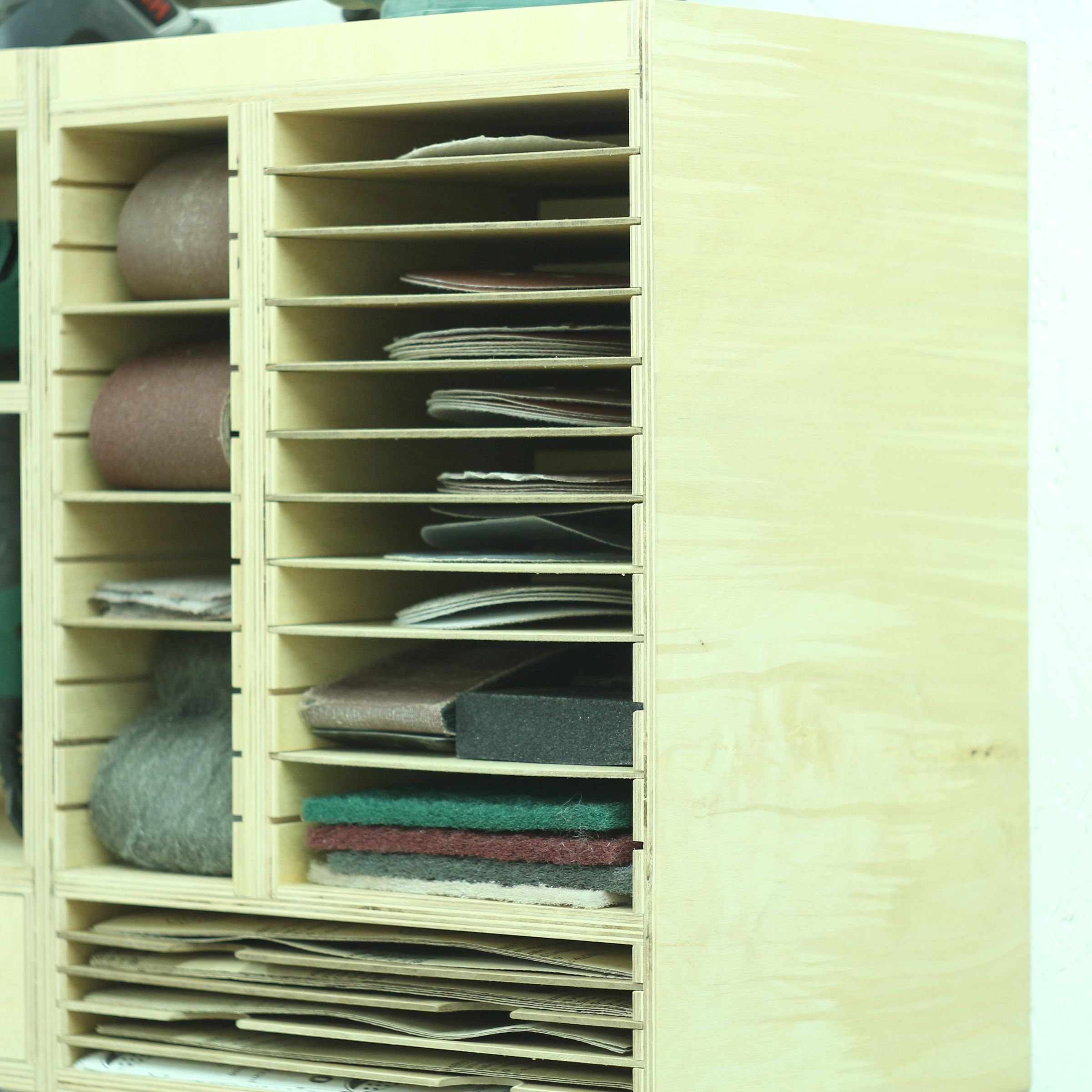 Modular Sandpaper Organizer Cabinet : 7 Steps (with Pictures ...