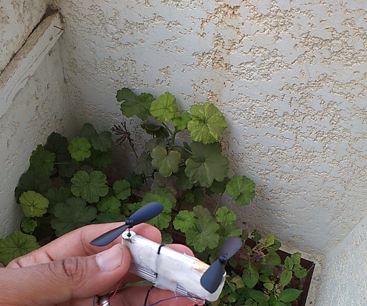 I Made the Flying Battery - Simplest Bi-rotor Plane - Instructables