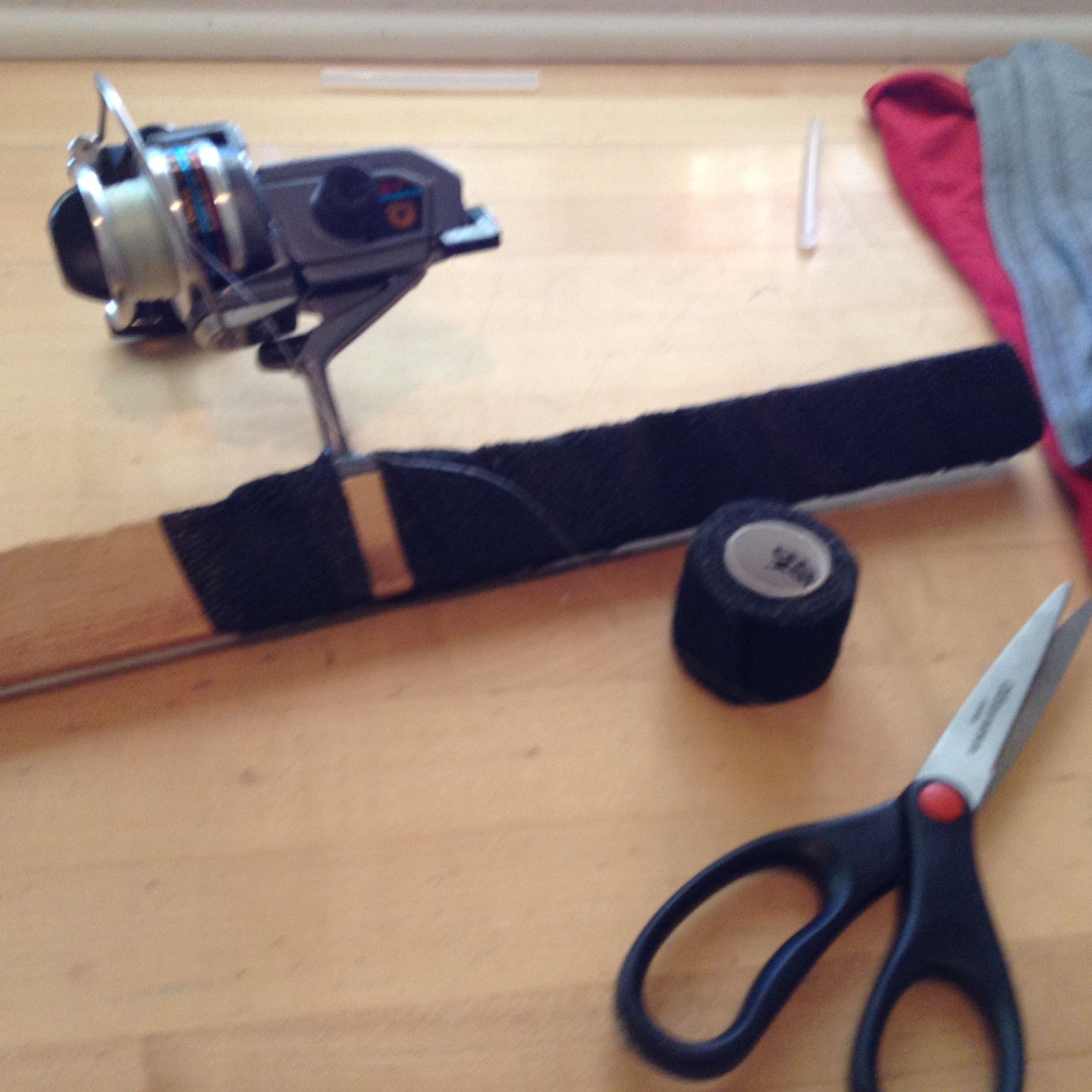 Homemade Fishing Rod : 5 Steps - Instructables