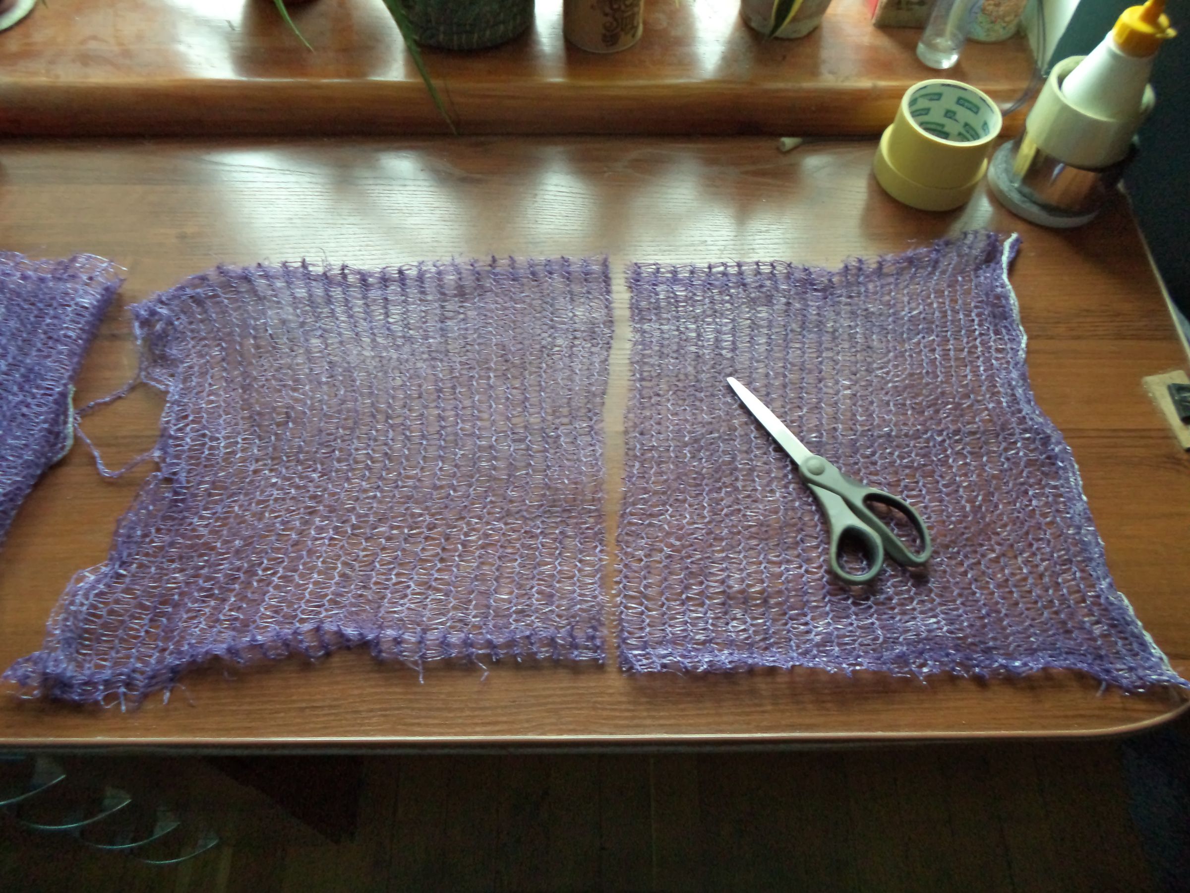 Fusing Vegatable Mesh Bags Into Plastic Sheets : 6 Steps - Instructables