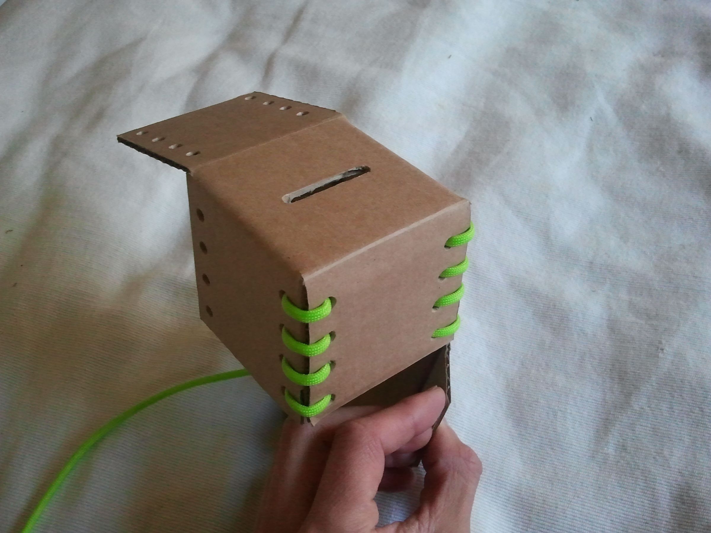 Cardboard Coin Bank - Instructables