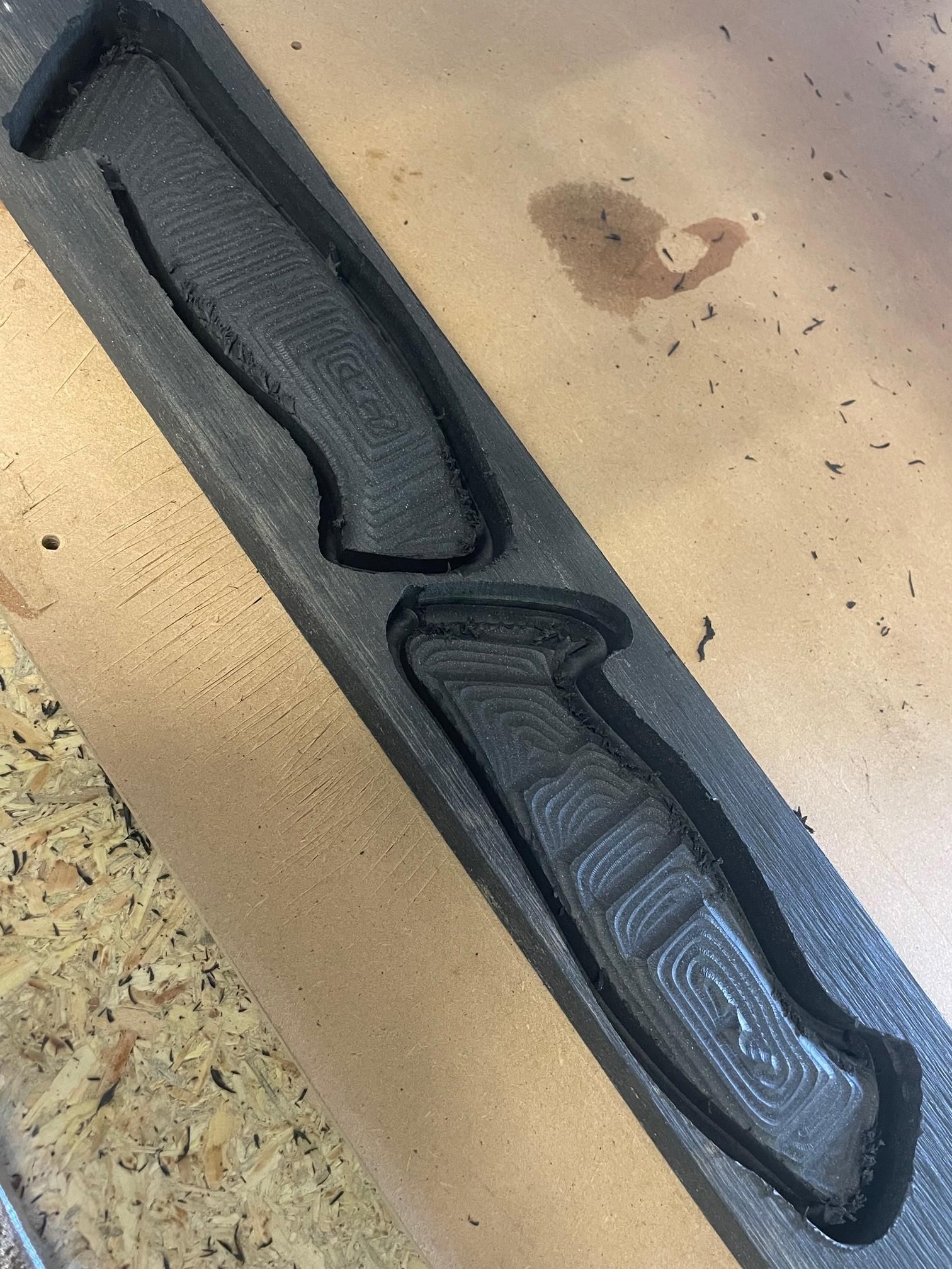 Hand Forged "Raindrop" Damascus Steel Full Tang Knife : 20 Steps (with ...