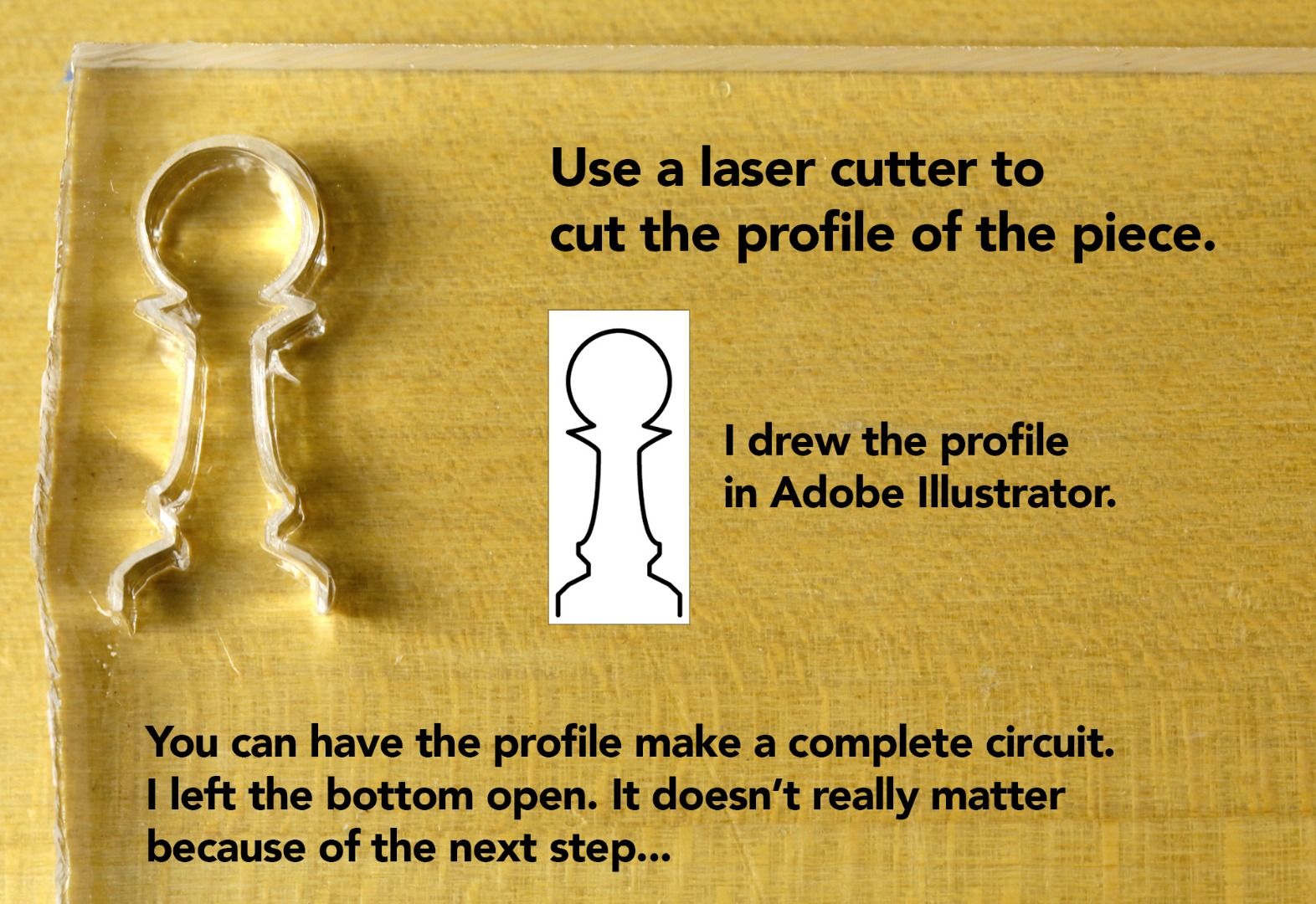 3D Miniature Chess Pieces Made With a Laser Cutter : 26 Steps (with ...