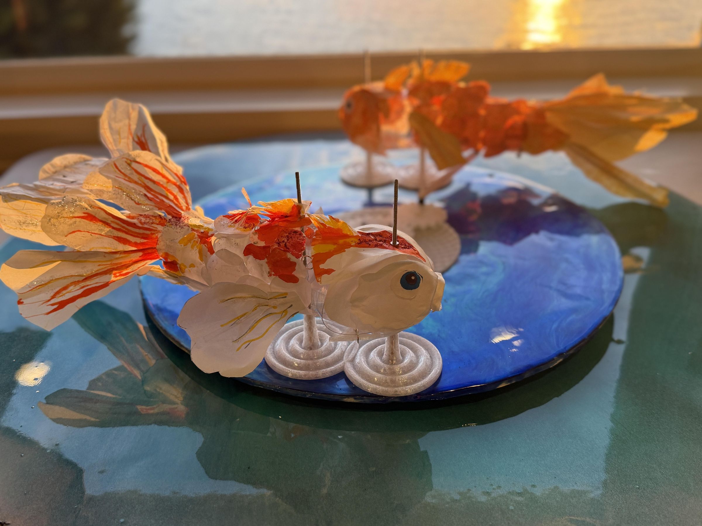 Kinetic Koi — Swimming, Turning & Wagging in Motion : 8 Steps (with ...