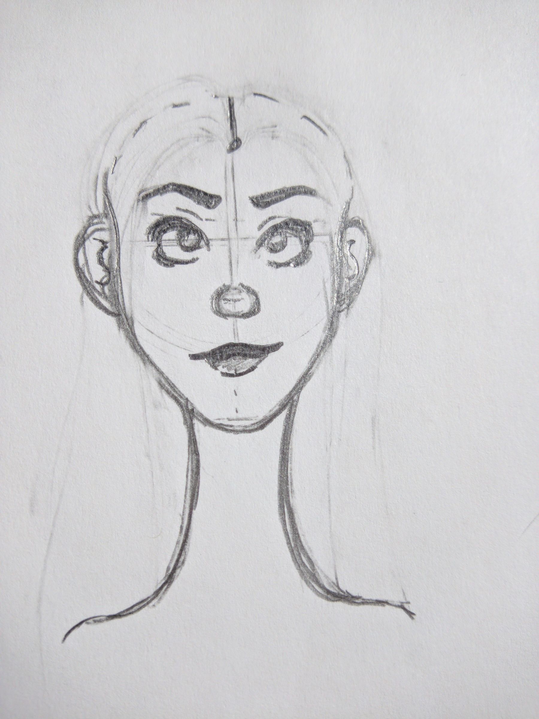 Drawing a Female Bust for Beginners : 12 Steps - Instructables