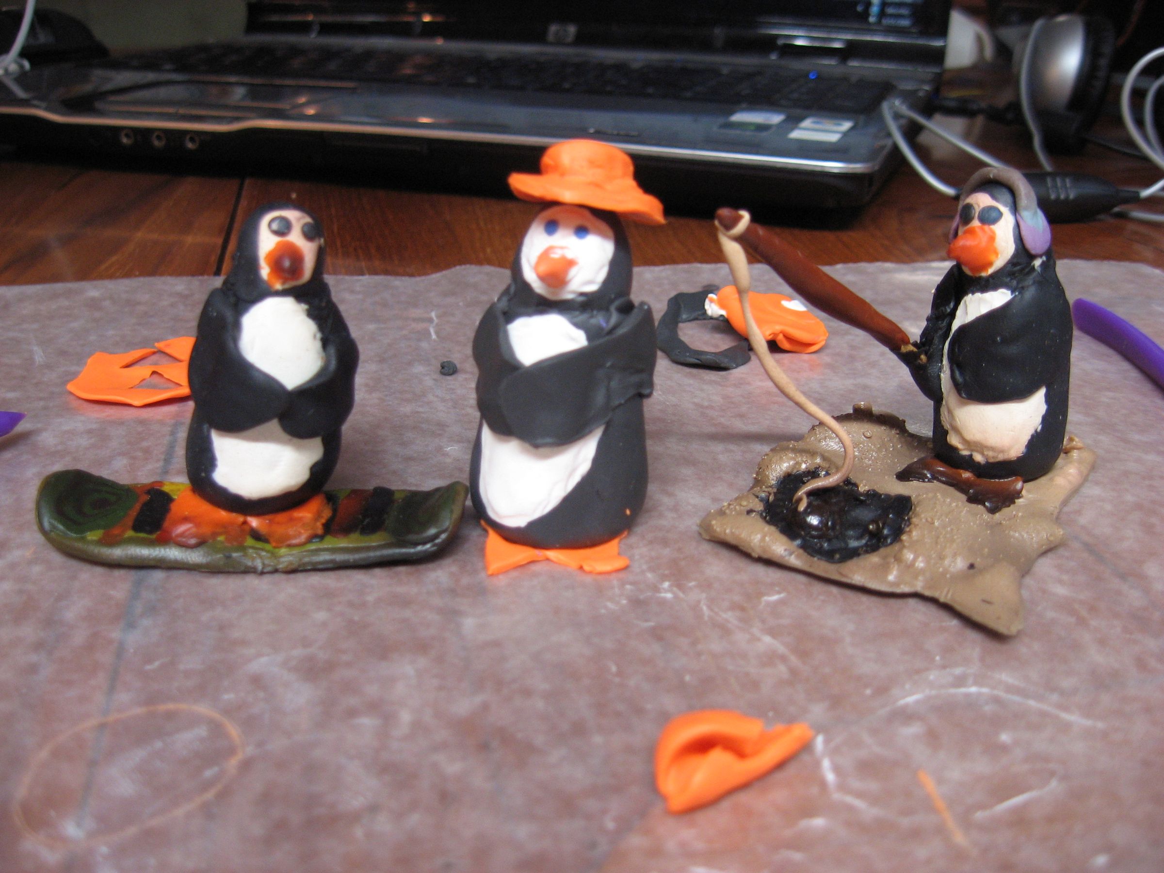 How to Make an Awesome Little Clay Penguin! : 12 Steps - Instructables