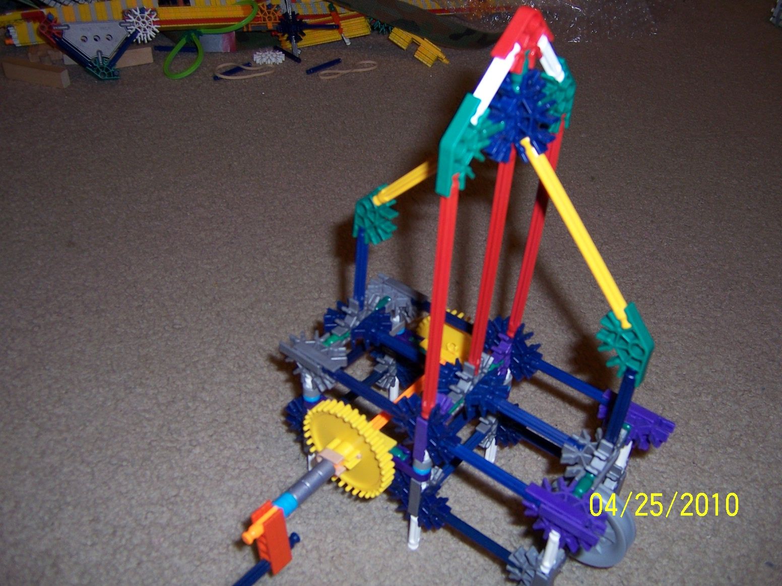 Knex Tower Crane : 10 Steps - Instructables