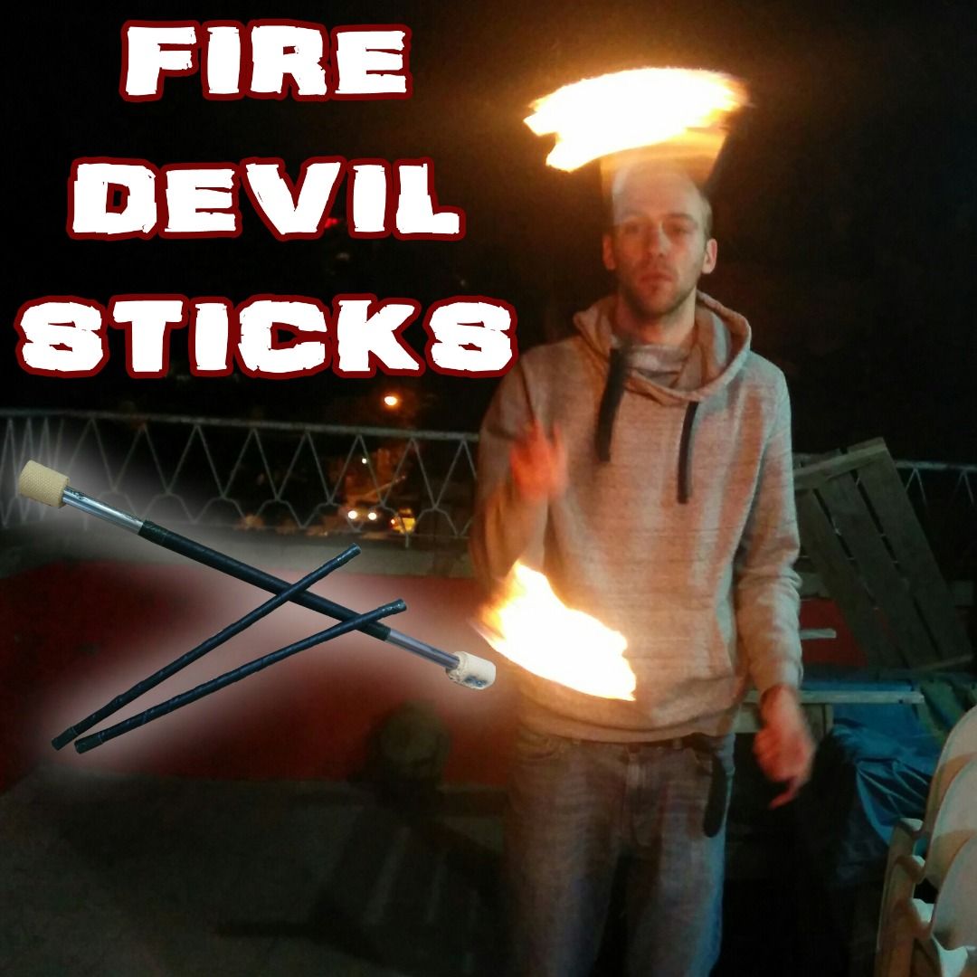 Fire Devil Sticks - Make, Play, Burn! : 5 Steps (with Pictures ...
