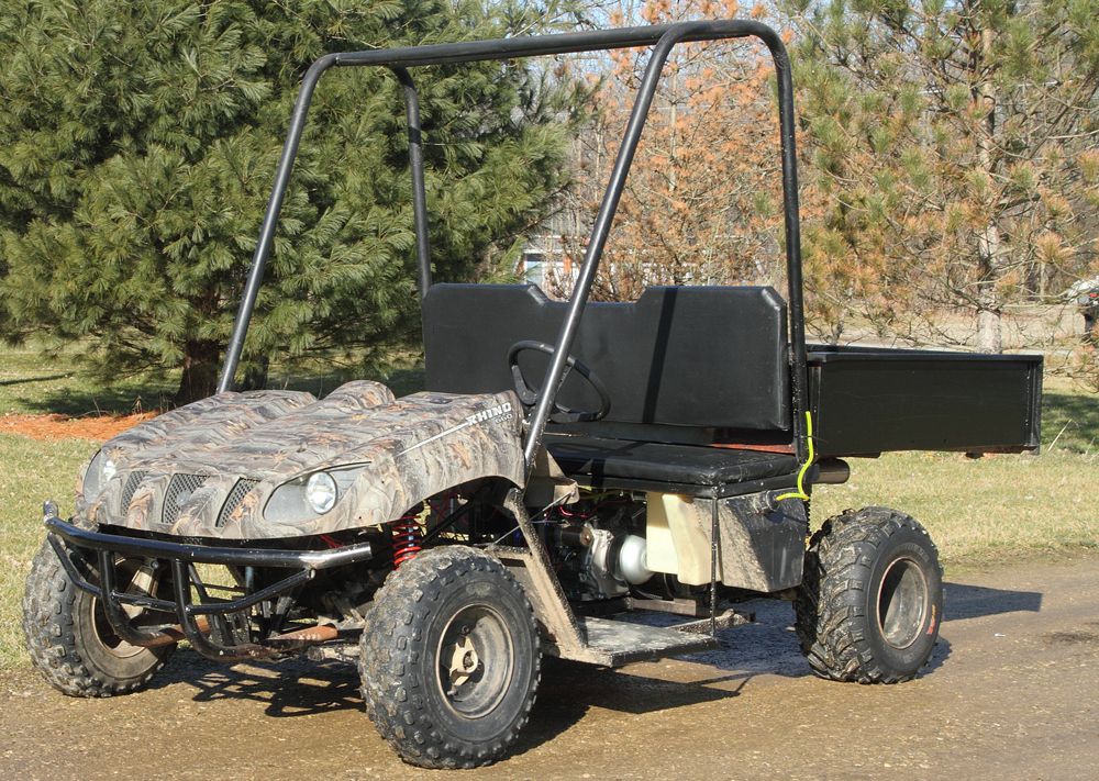 Home Made Utility Vehicle A.K.A UTV : 4 Steps - Instructables