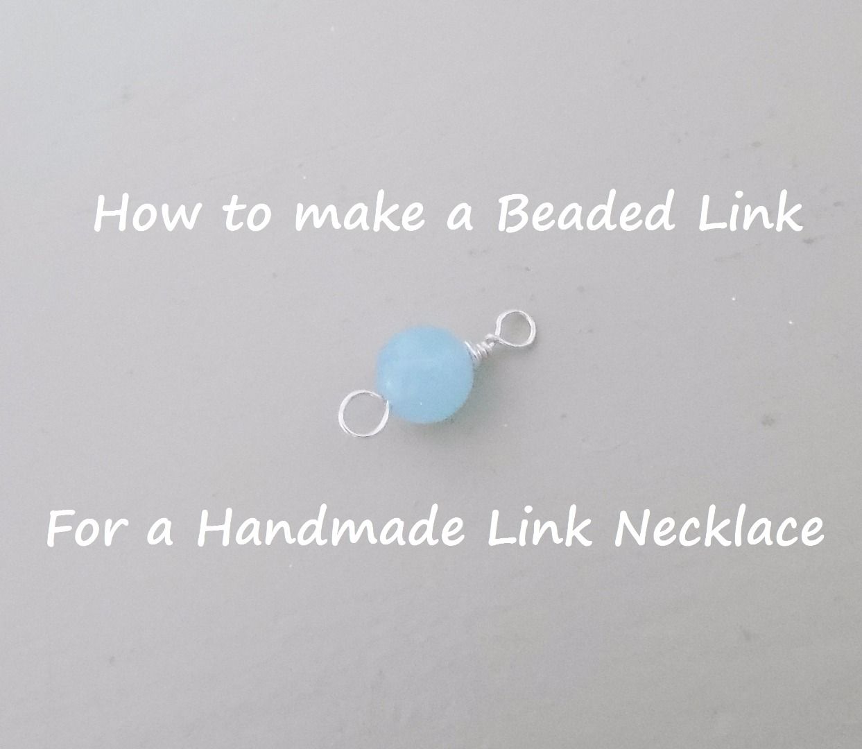 DIY How to Make a Beaded Link for Necklace : 17 Steps - Instructables
