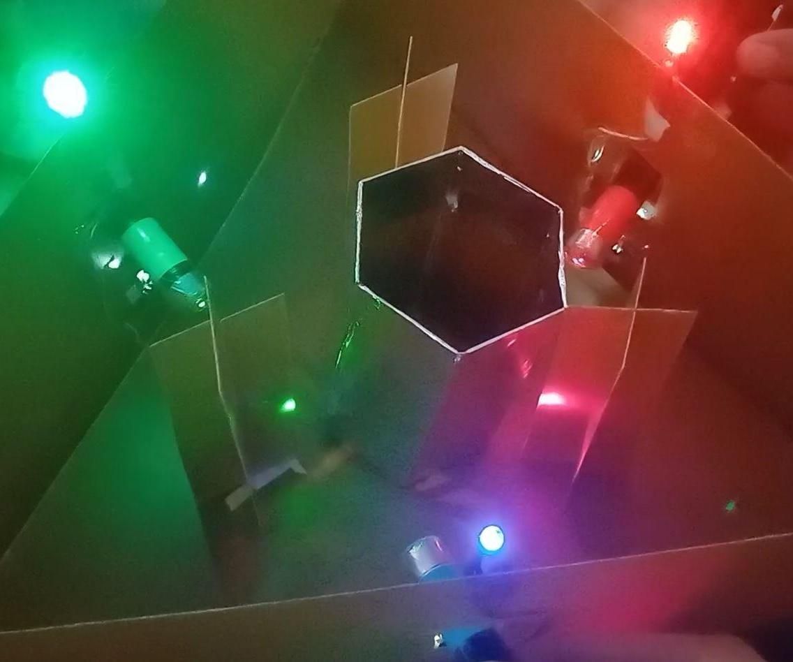 (3 Player) Lazer Pointer Mirror Shooter Game, Using TCS3472 Color ...