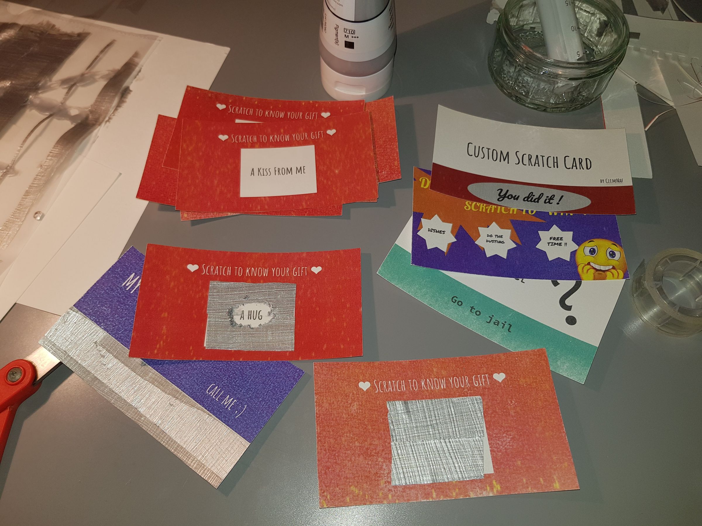 Custom Scratch Card : 8 Steps - Instructables