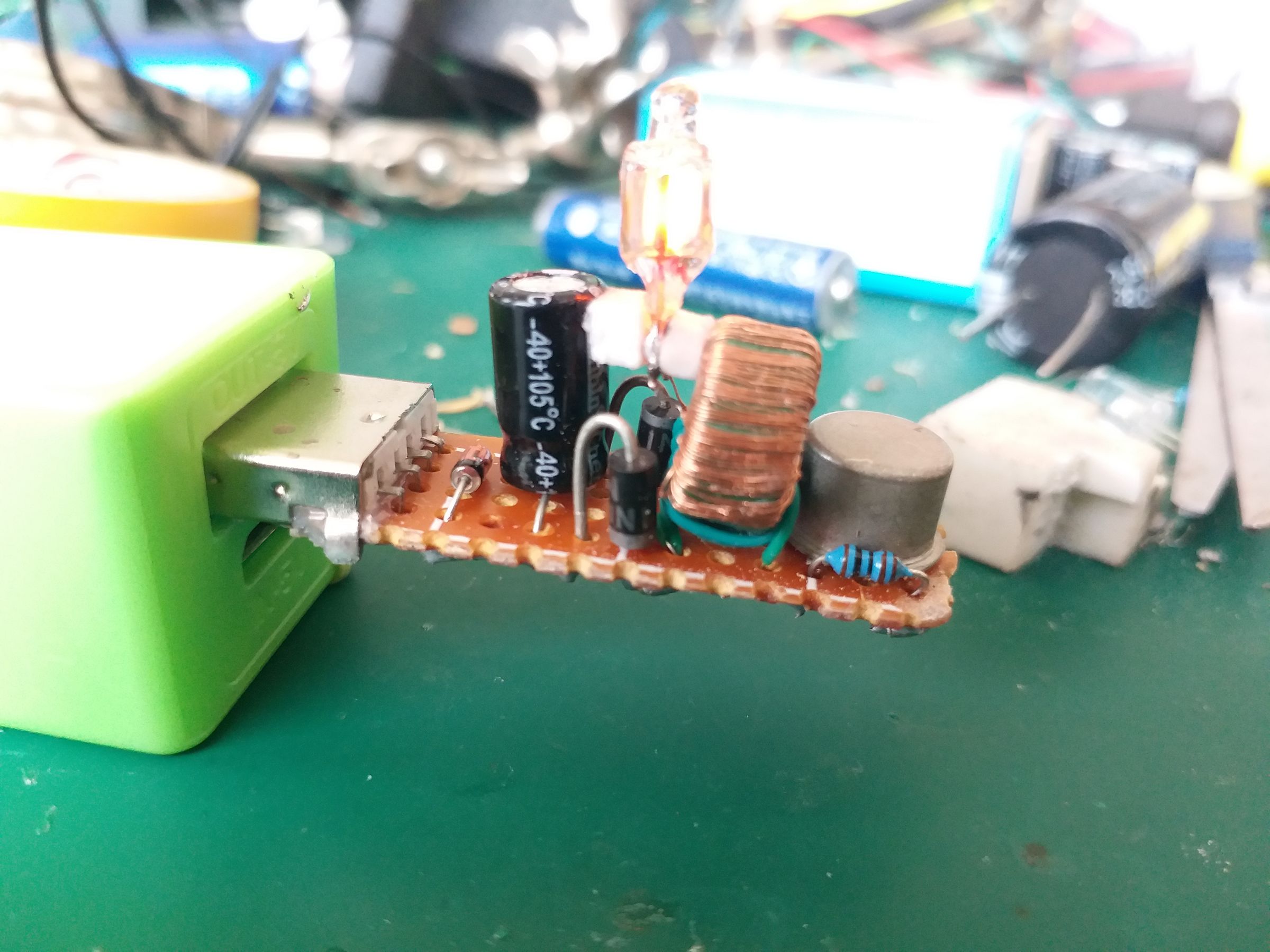 Neon Stick (USB Neon Inverter) [And Flash Drive...] : 7 Steps (with ...