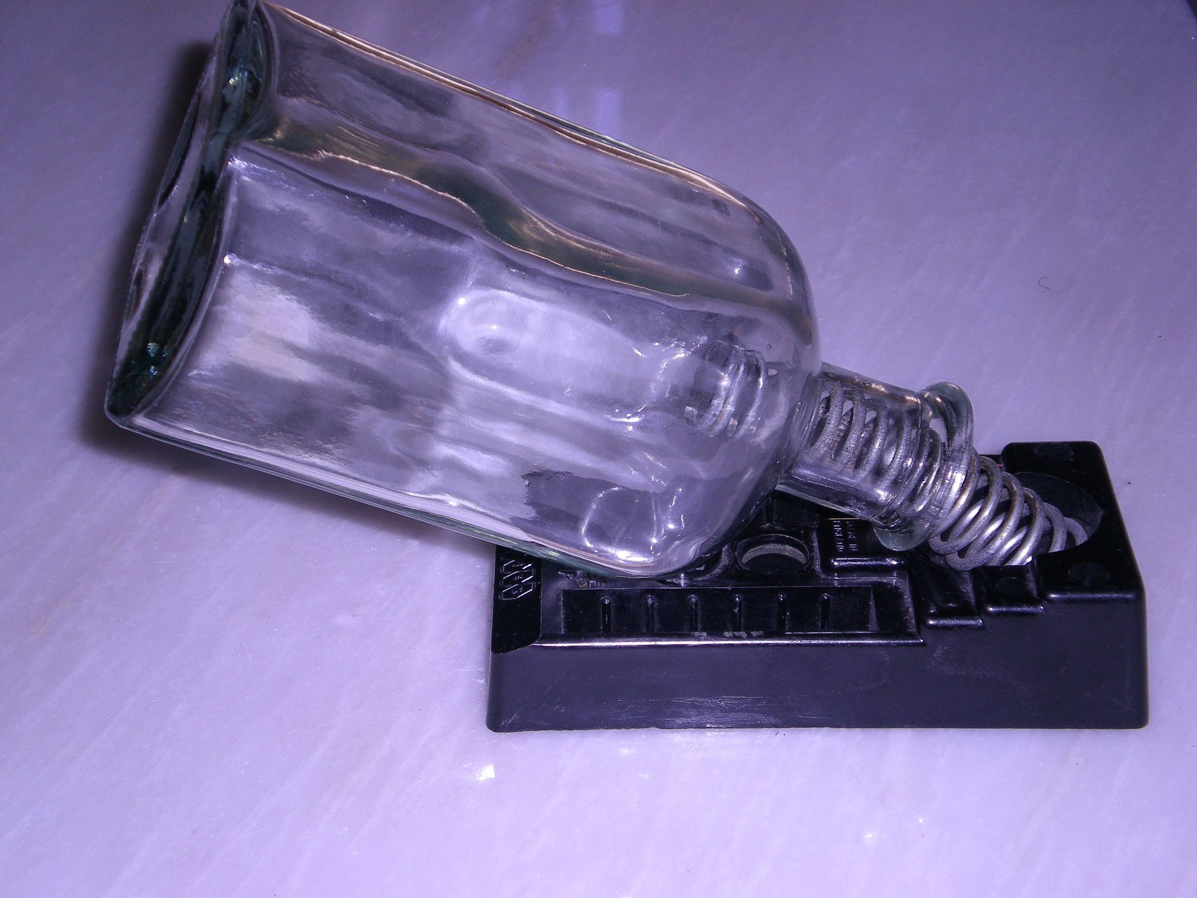 A Bottle Lamp With Led Tape. - Instructables