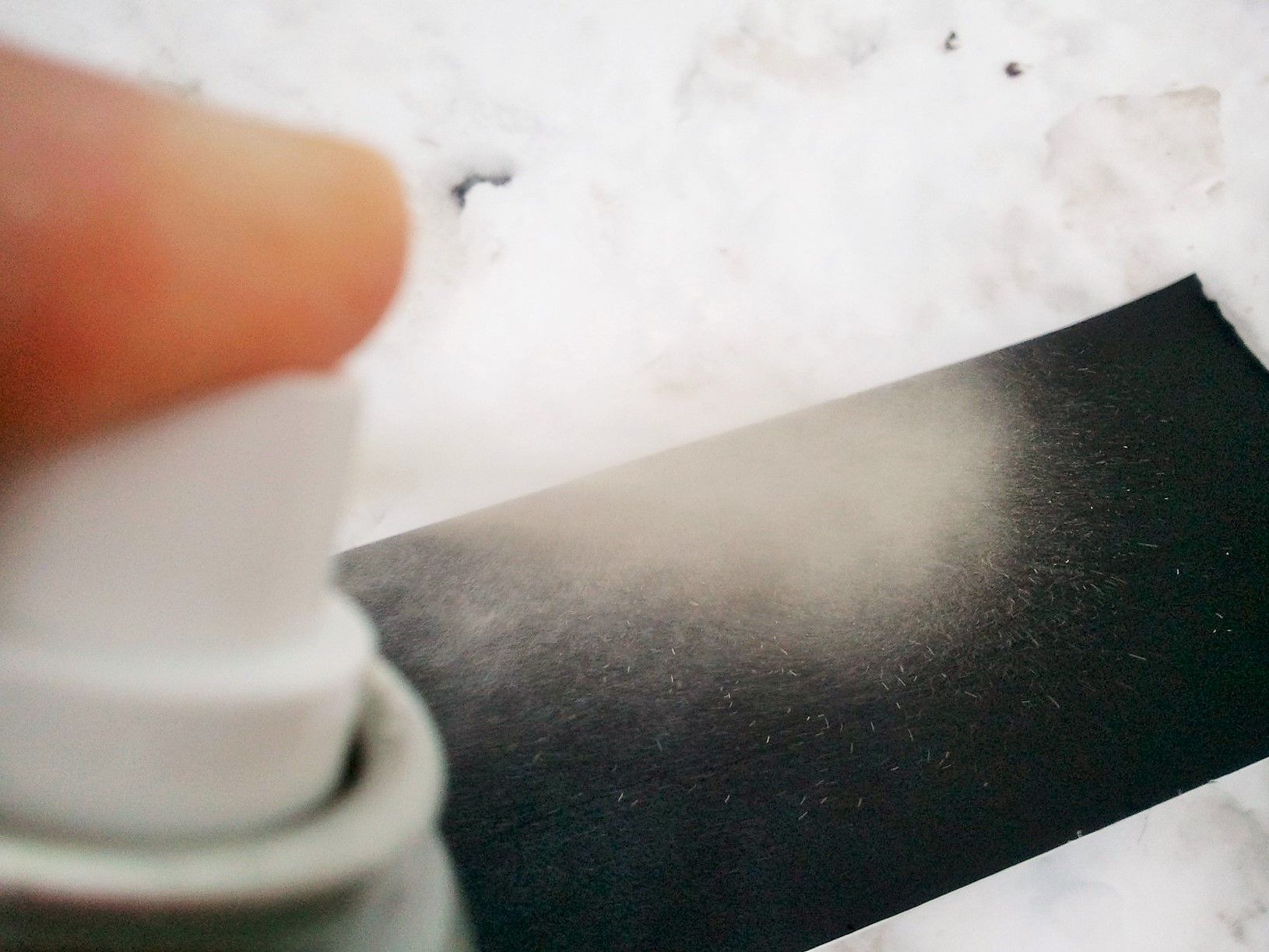 Snow Effect Using Spray-Paint FAITH - Instructables