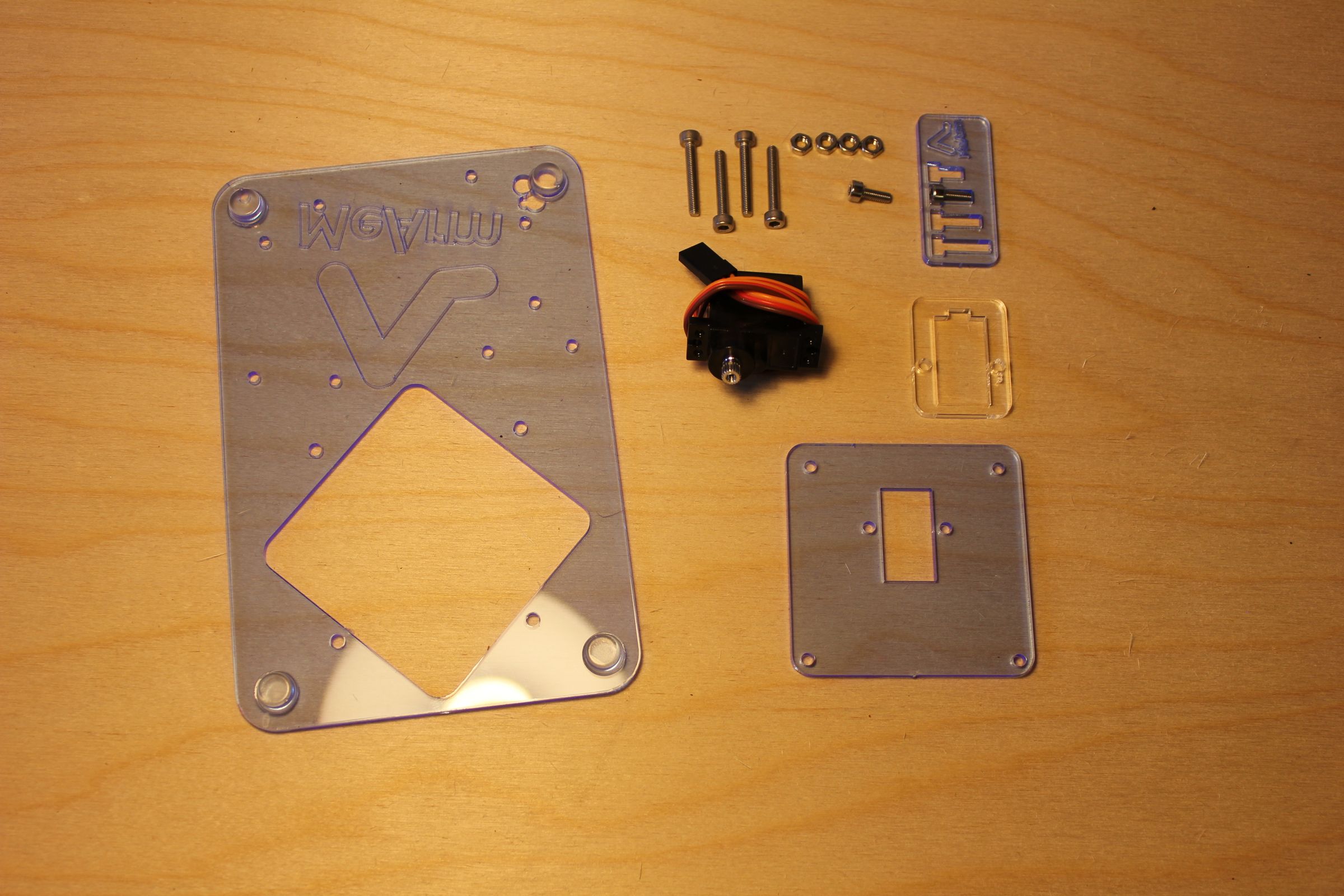 MeArm V1.1 - Tiny Open Source Robot Arm - Arduino, Raspberry Pi, Micro ...
