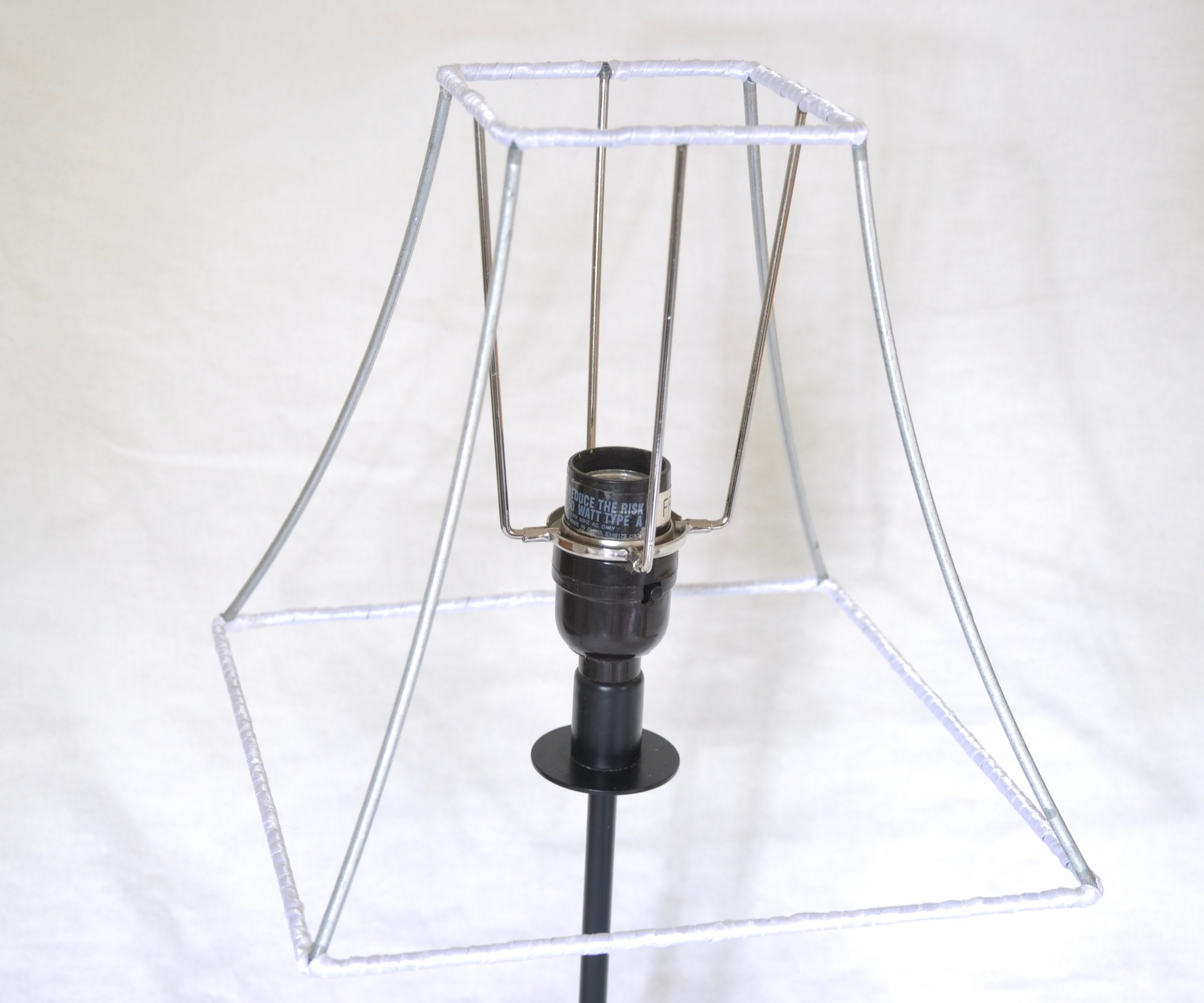 Ribbon Wrapped Lampshade : 9 Steps (with Pictures) - Instructables