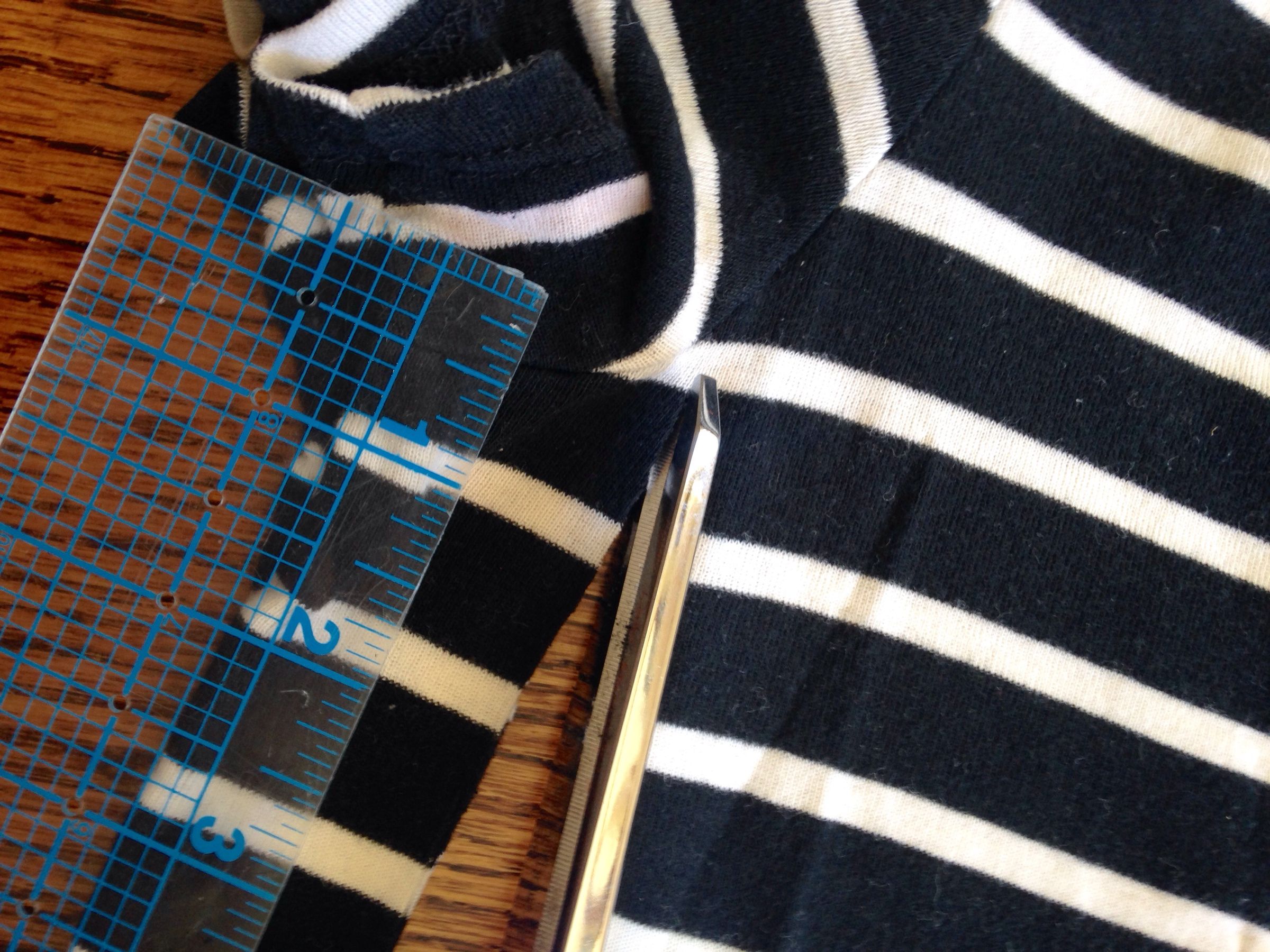 Make an A-line Tee Out of a Fitted Tee : 5 Steps - Instructables