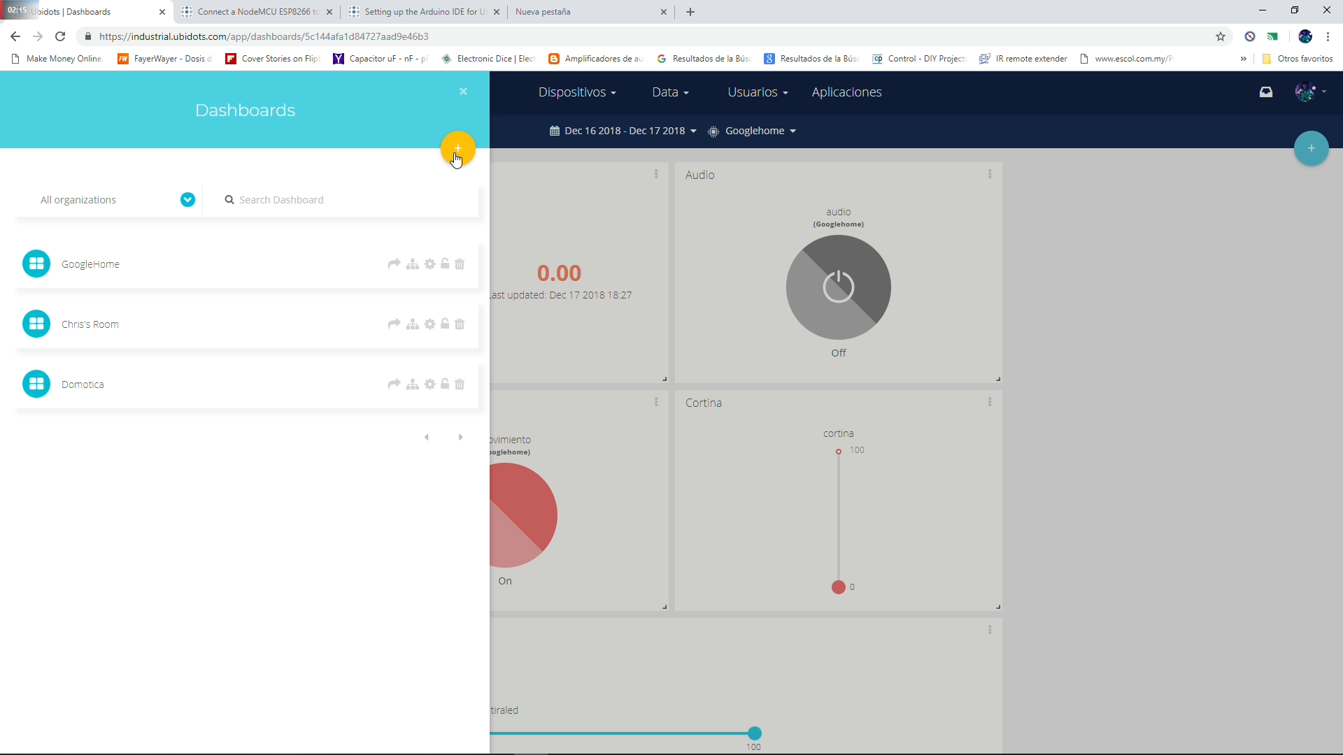 (IoT) Intertnet of Things With Ubidots (ESP8266+LM35) : 4 Steps - Instructables