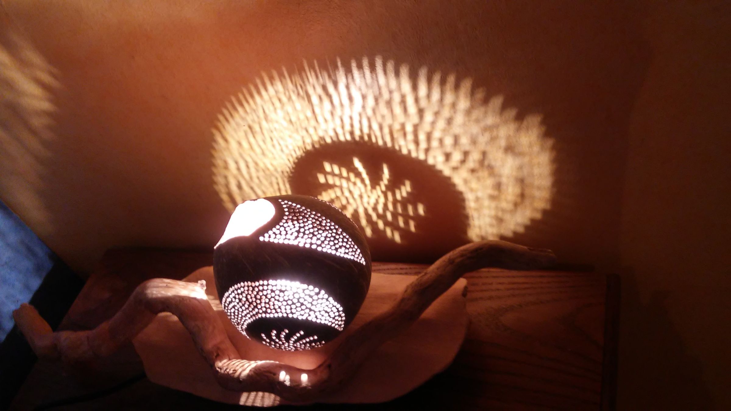 Coconut Lamp : 5 Steps (with Pictures) - Instructables