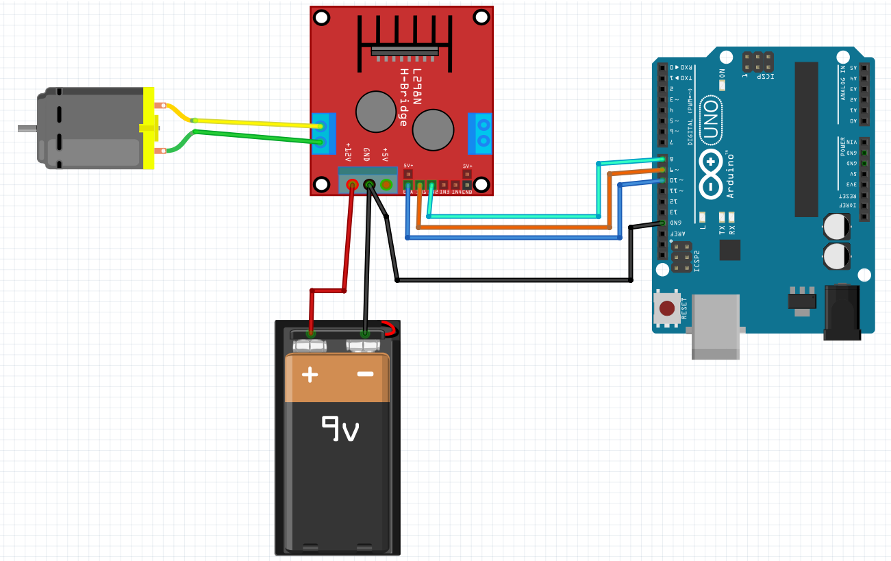 How to Use L298n to Control Dc Motor With Arduino - Instructables