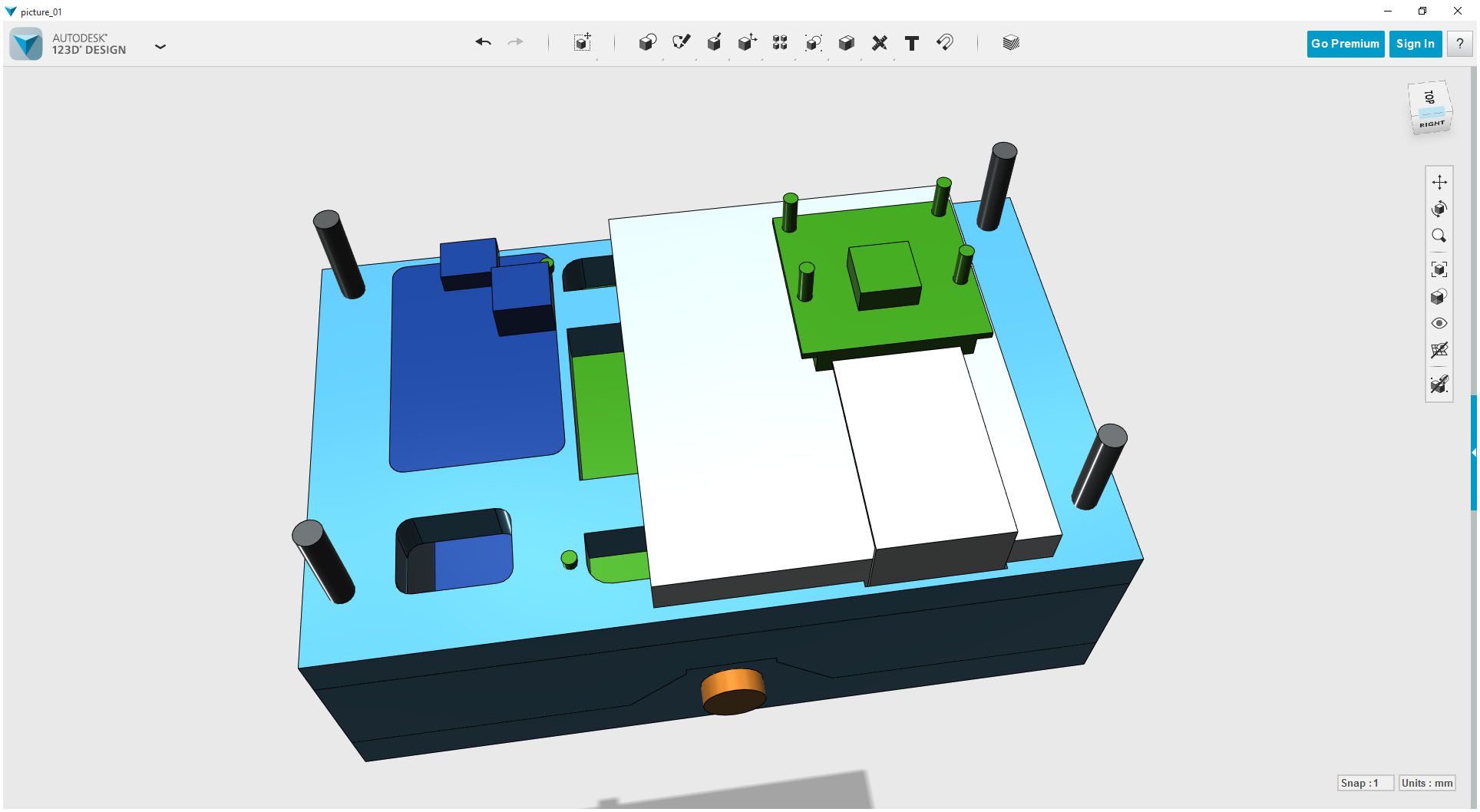 Picture - the 3D Printed Raspberry Pi Camera. : 14 Steps (with Pictures ...