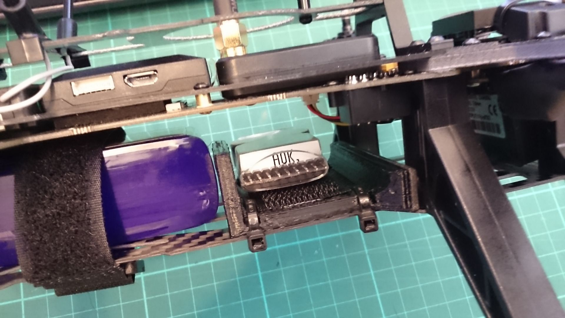 Walkera Runner 250 Battery Barrier + Low Voltage Alarm Compartment ...