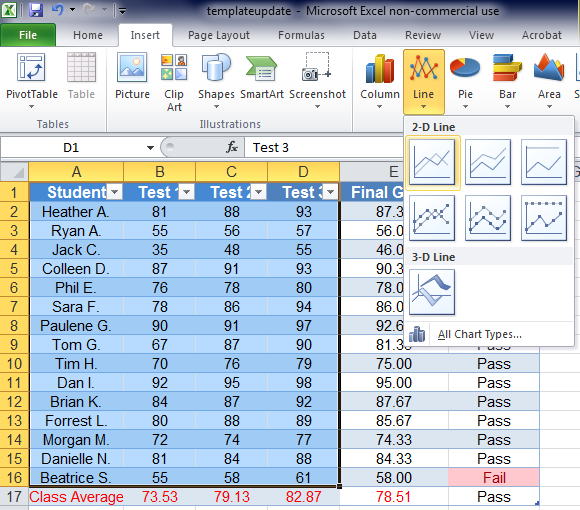 Microsoft Excel 2010 Basic Instructions for Beginners : 23 Steps ...