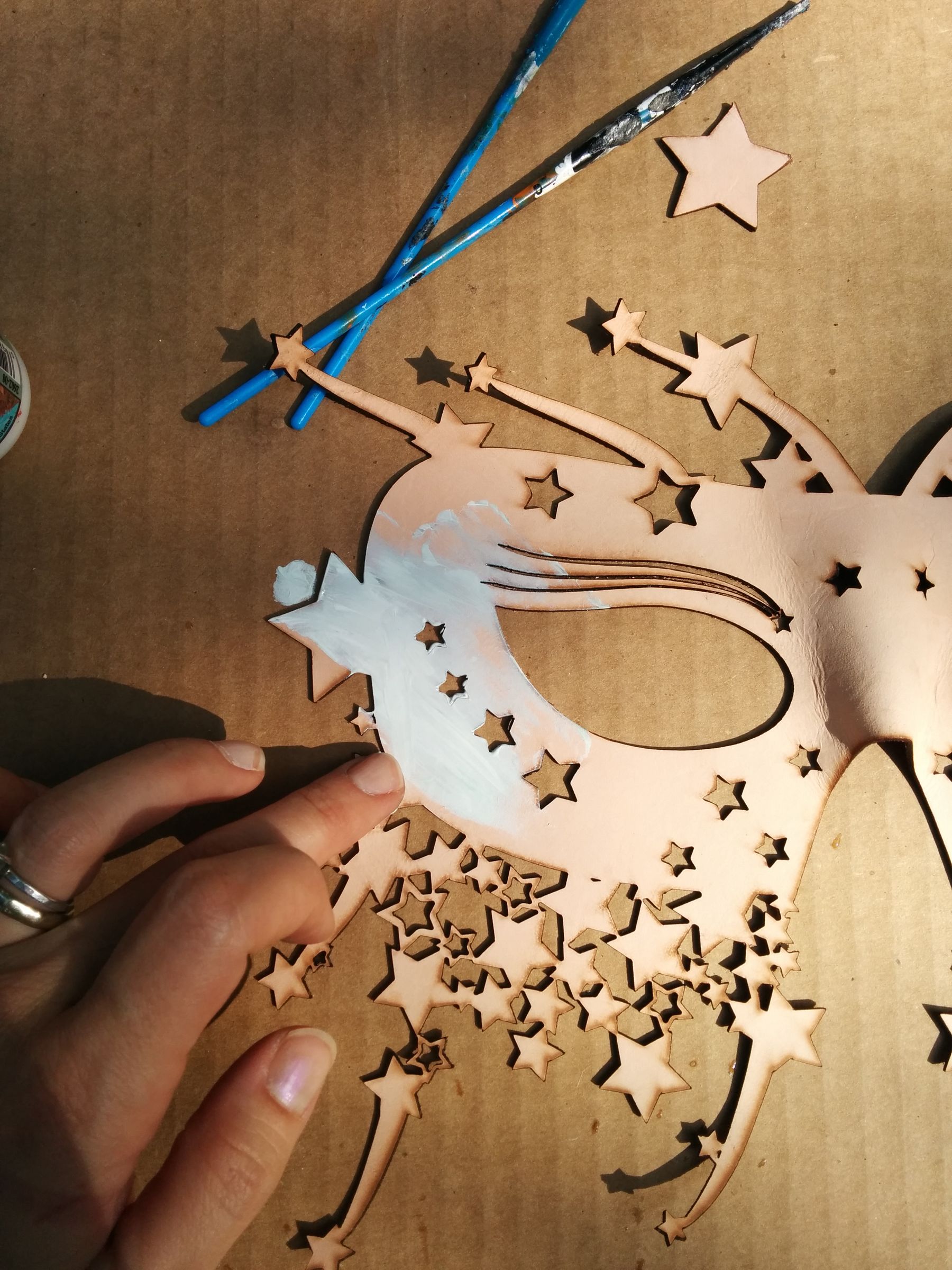 Starry Eyed Laser Cut Leather Mask (no Sew, No Tools Required) : 11 ...