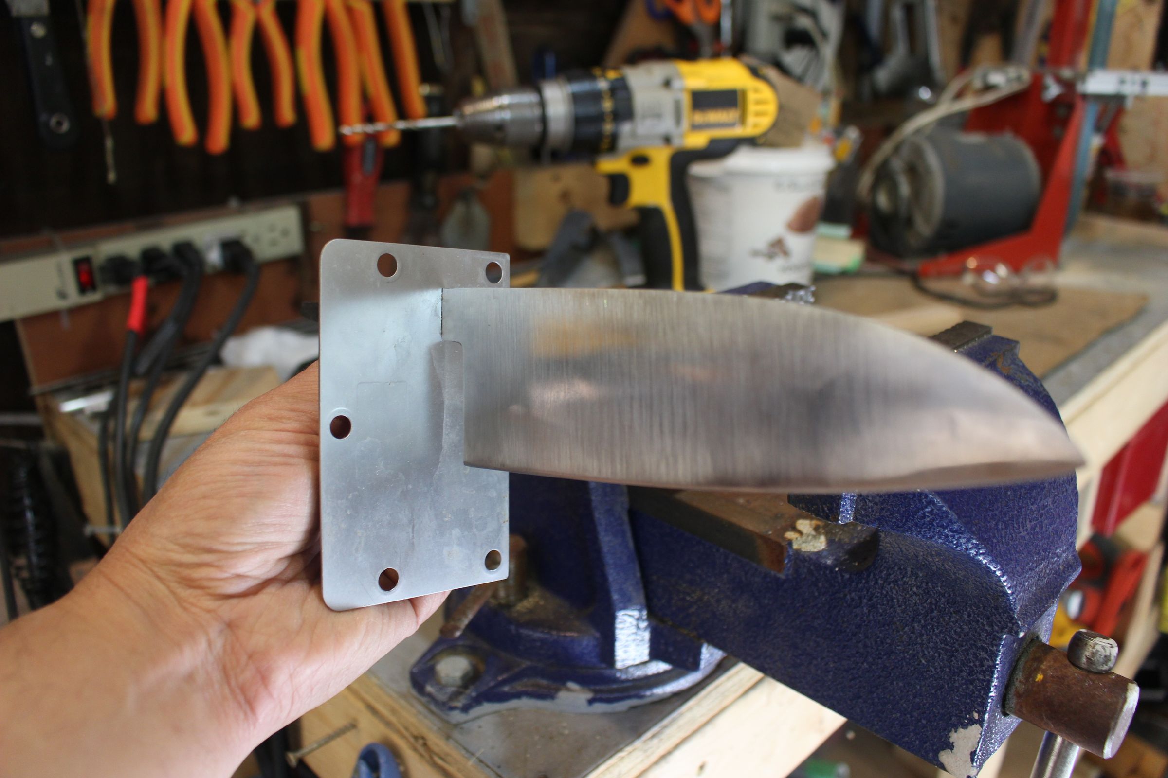 Making a Kitchen Knife From a Machete : 12 Steps (with Pictures ...