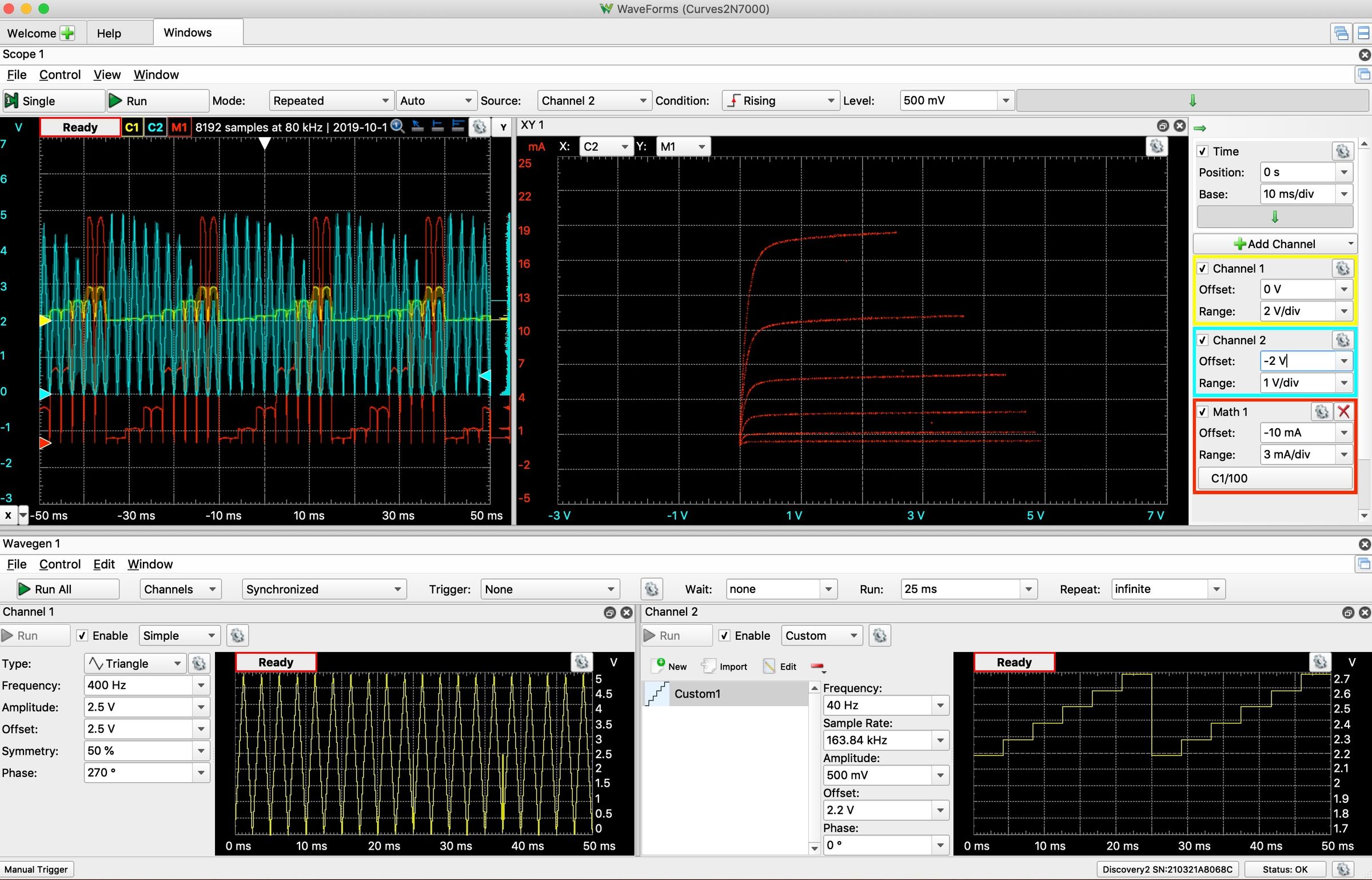Semiconductor Curve Tracer With the Analog Discovery 2 : 3 Steps (with Pictures) - Instructables