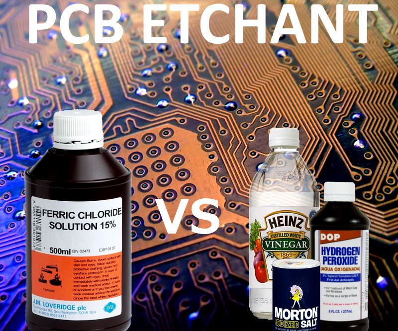 Is the Best PCB Etchant in Every Kitchen ? : 6 Steps (with Pictures ...