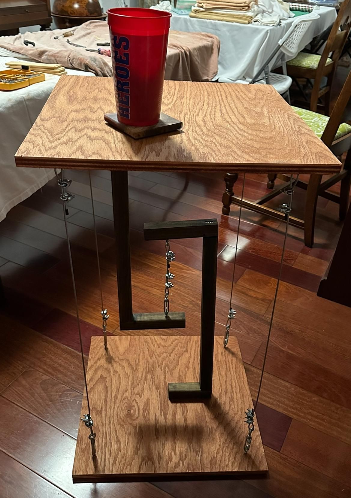 Defying Gravity - Designing and Building a Tensegrity Table : 10 Steps ...