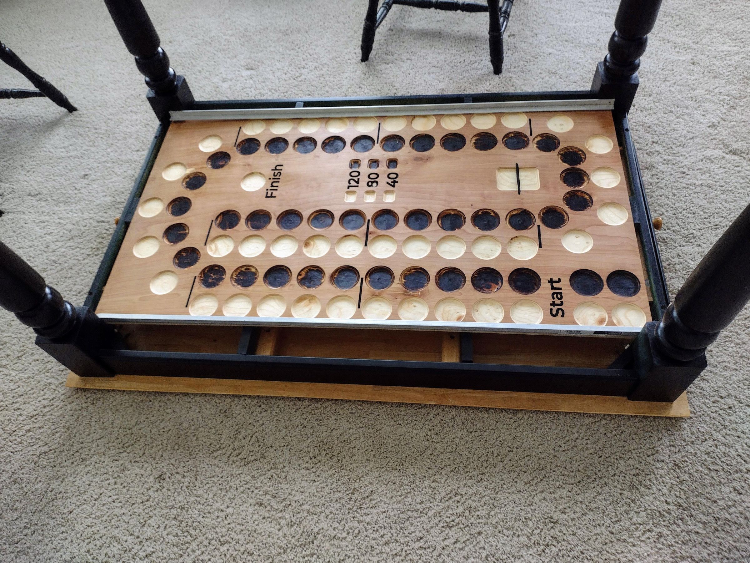 King Size Cribbage Board : 5 Steps (with Pictures) - Instructables