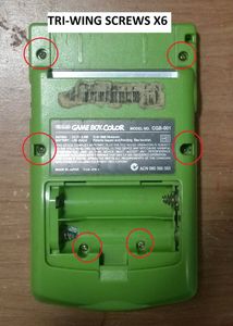 Game Boy Color GBC Teardown Open - Instructables