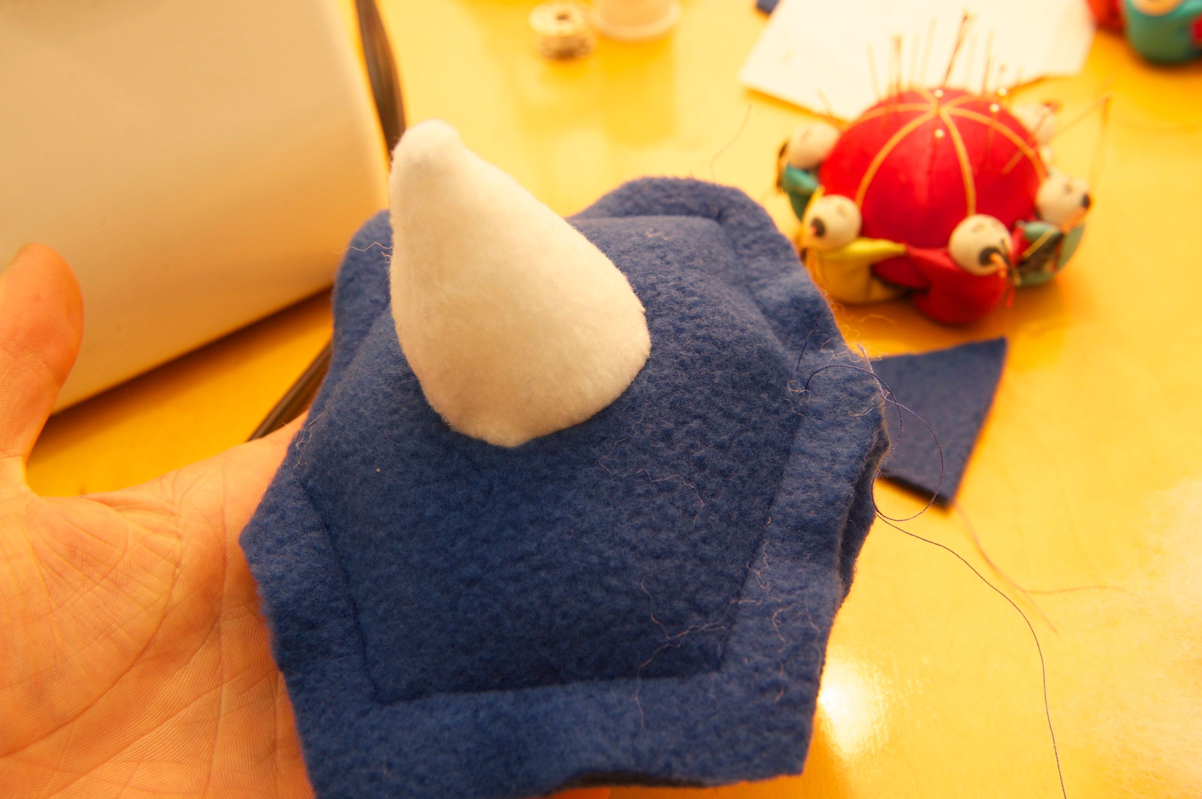 Mario Kart Blue Shell Hat : 10 Steps (with Pictures) - Instructables