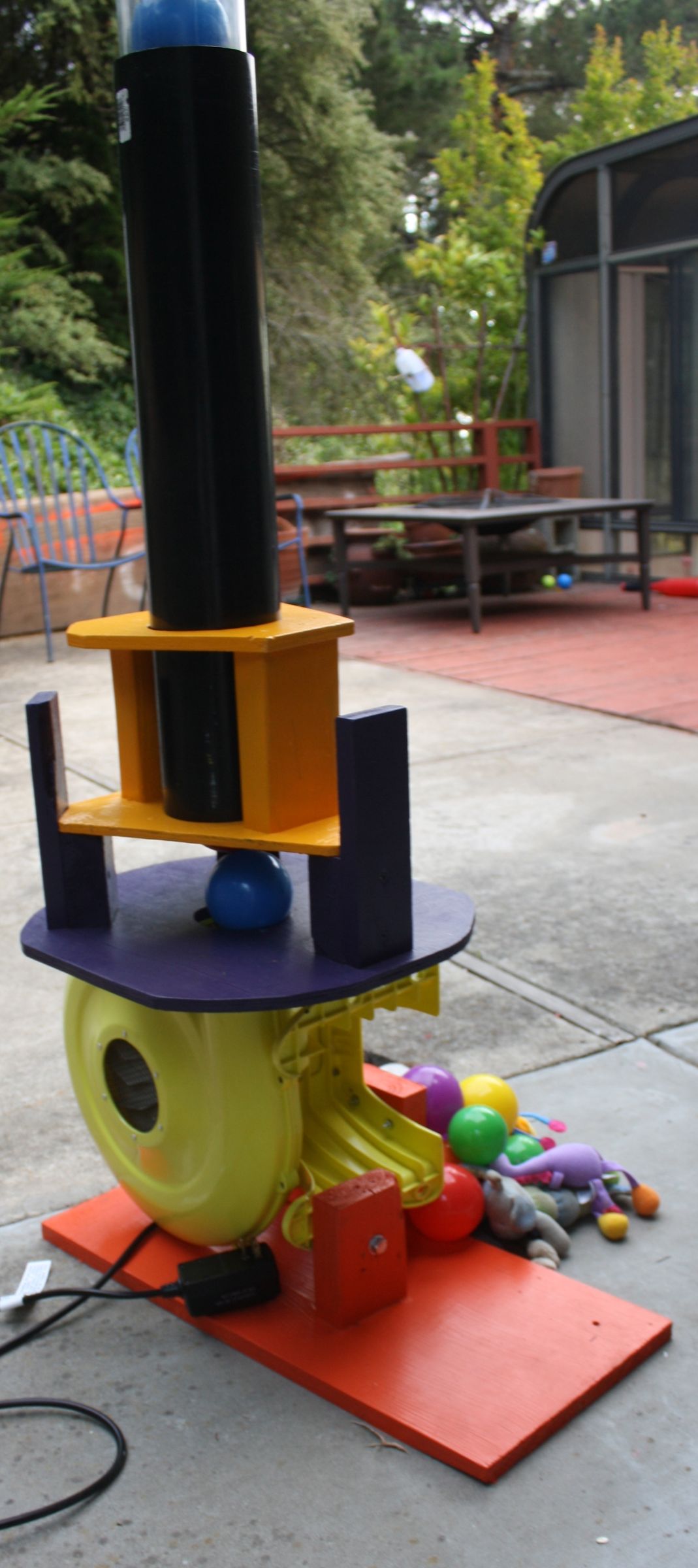 Vertical Wind Tunnel for Kids' Toys and Balls : 8 Steps (with Pictures ...