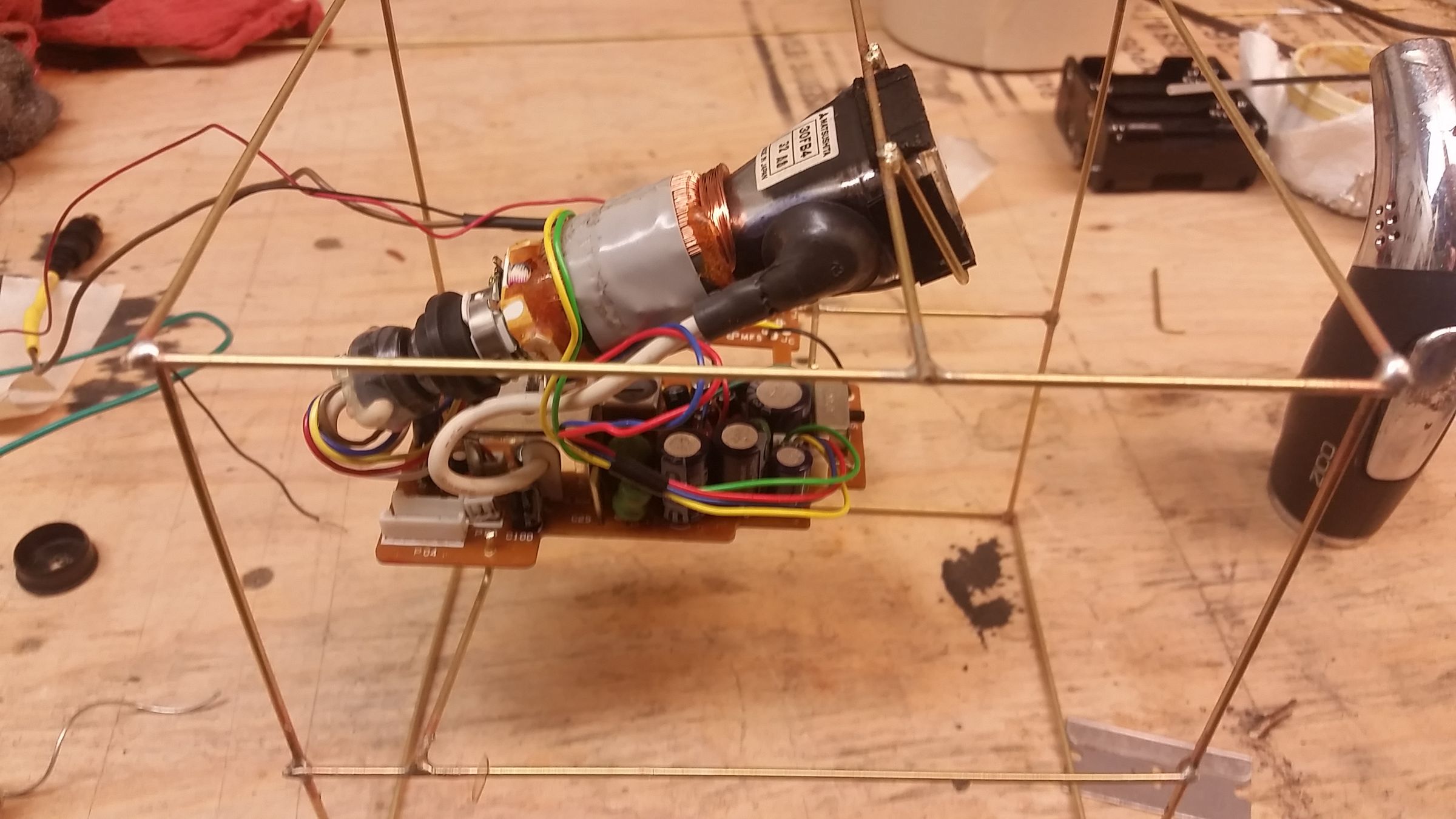 Freeform Mini CRT Sculpture : 4 Steps (with Pictures) - Instructables