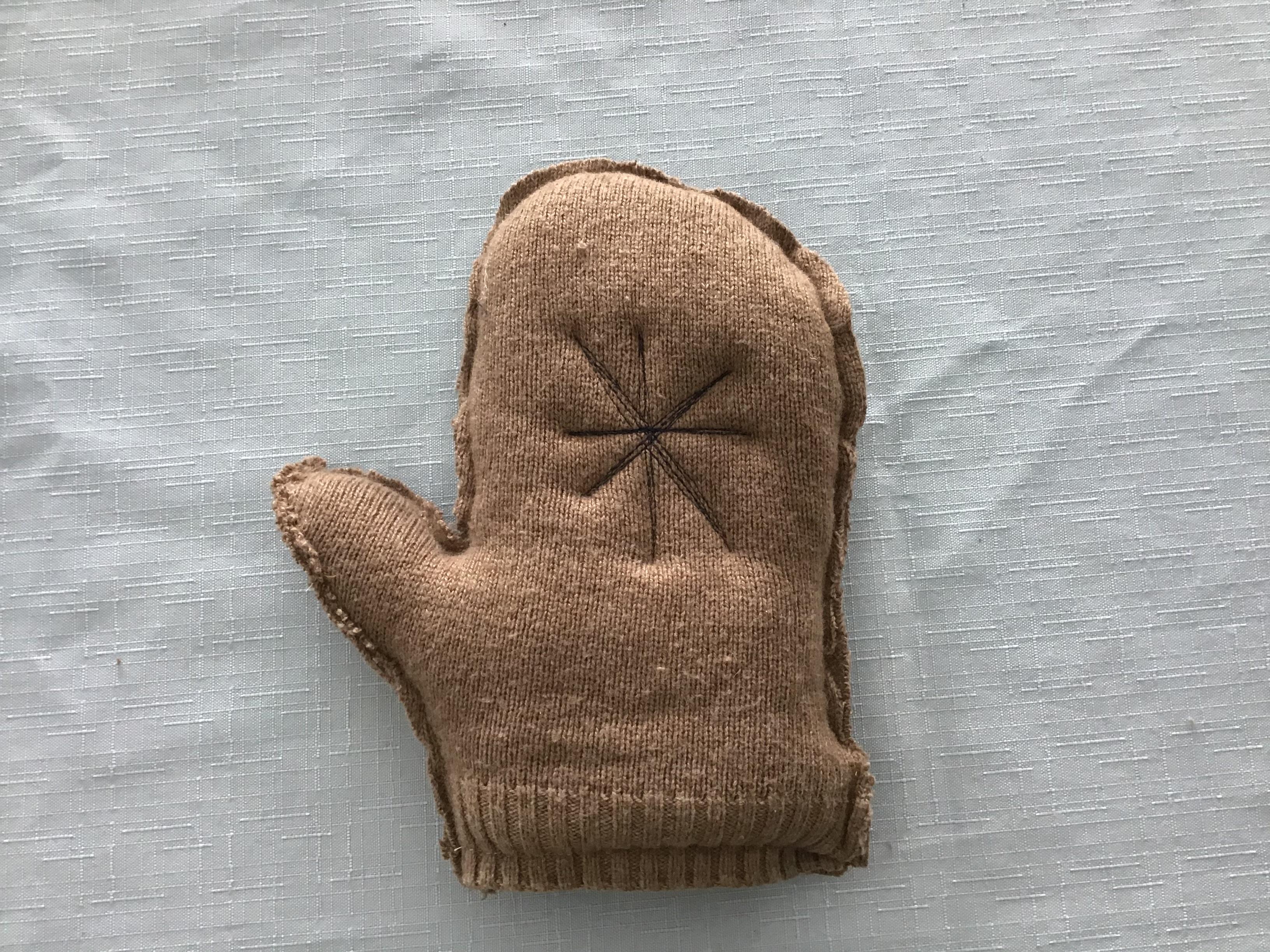 Upcycled Mittens With Poly Filling From an Old Sweater : 7 Steps (with ...