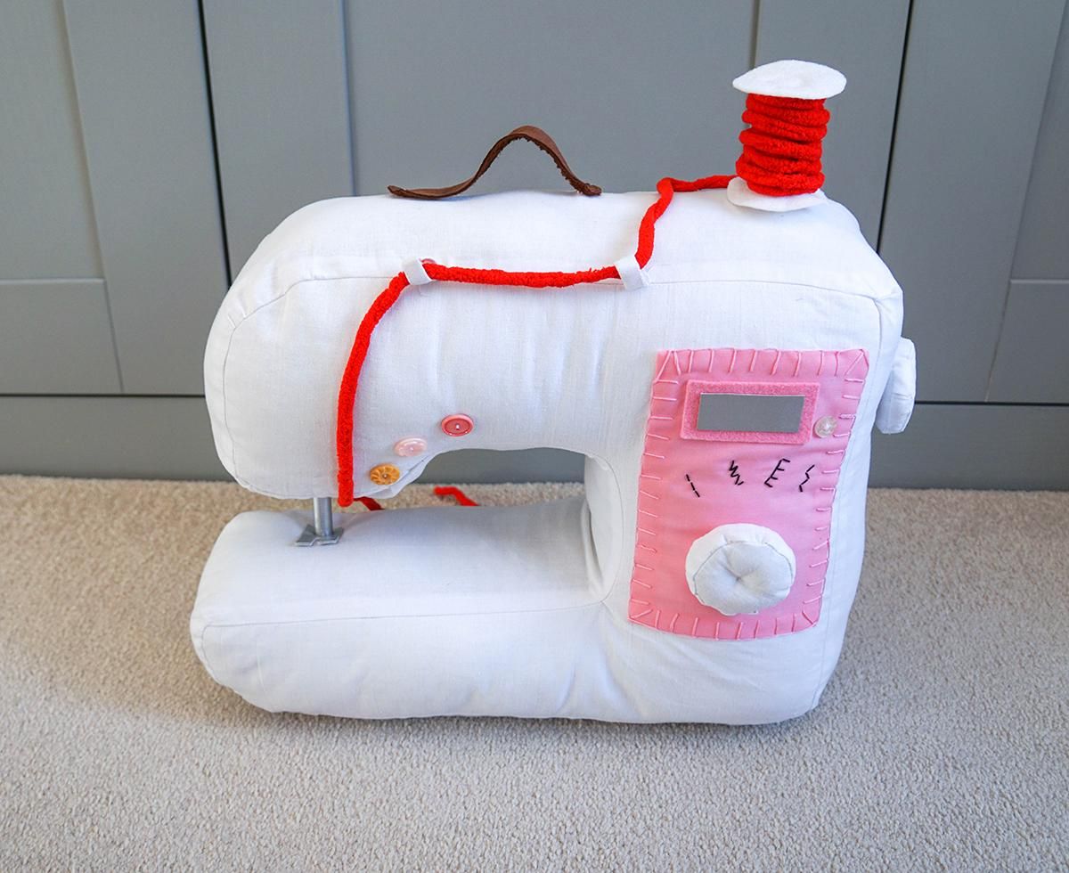 DIY Fabric Sewing Machine! | Fun Stuffed Toy Sewing Project : 16 Steps ...