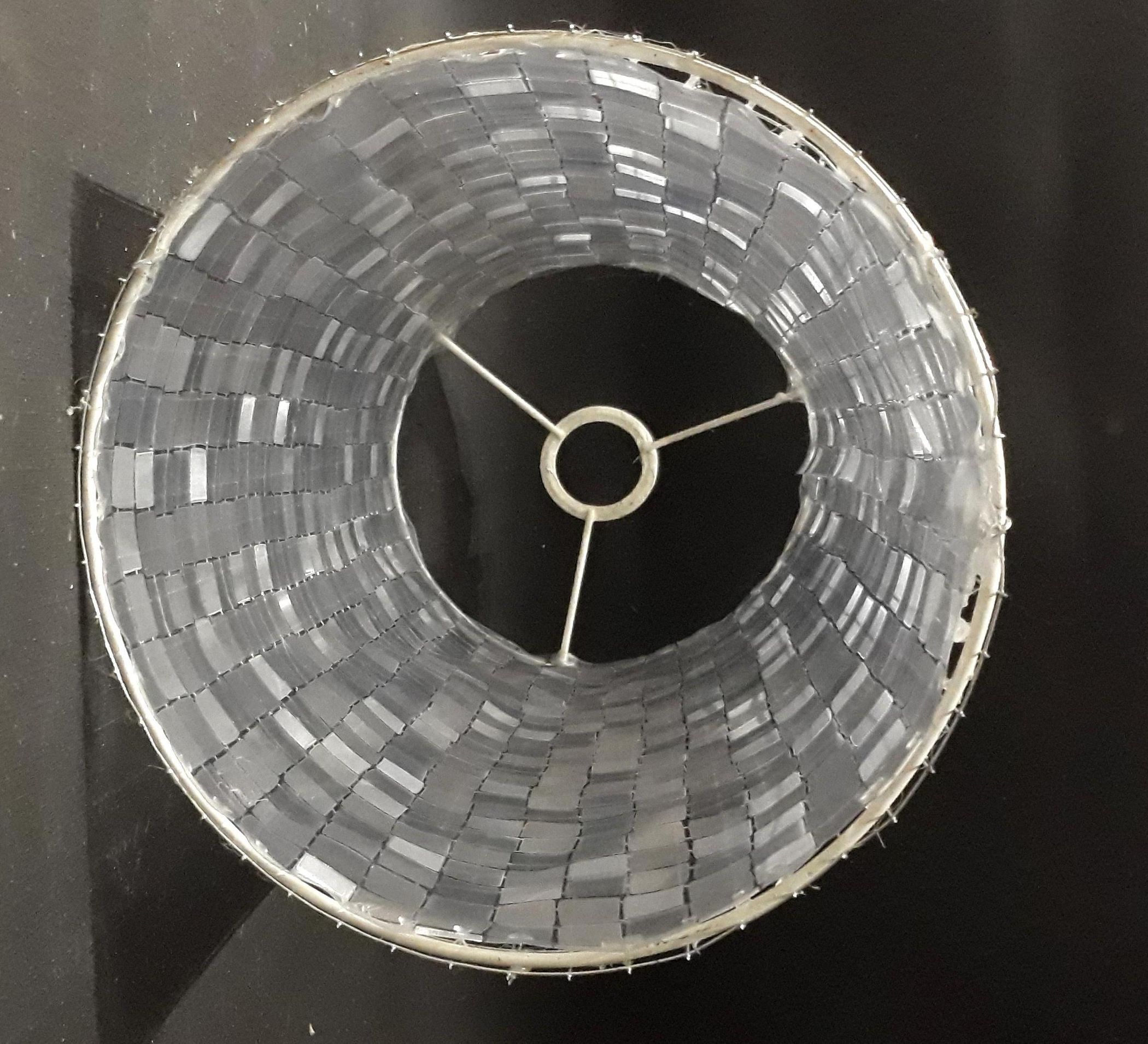 Shimmering Hanging Wire Lamp : 3 Steps - Instructables